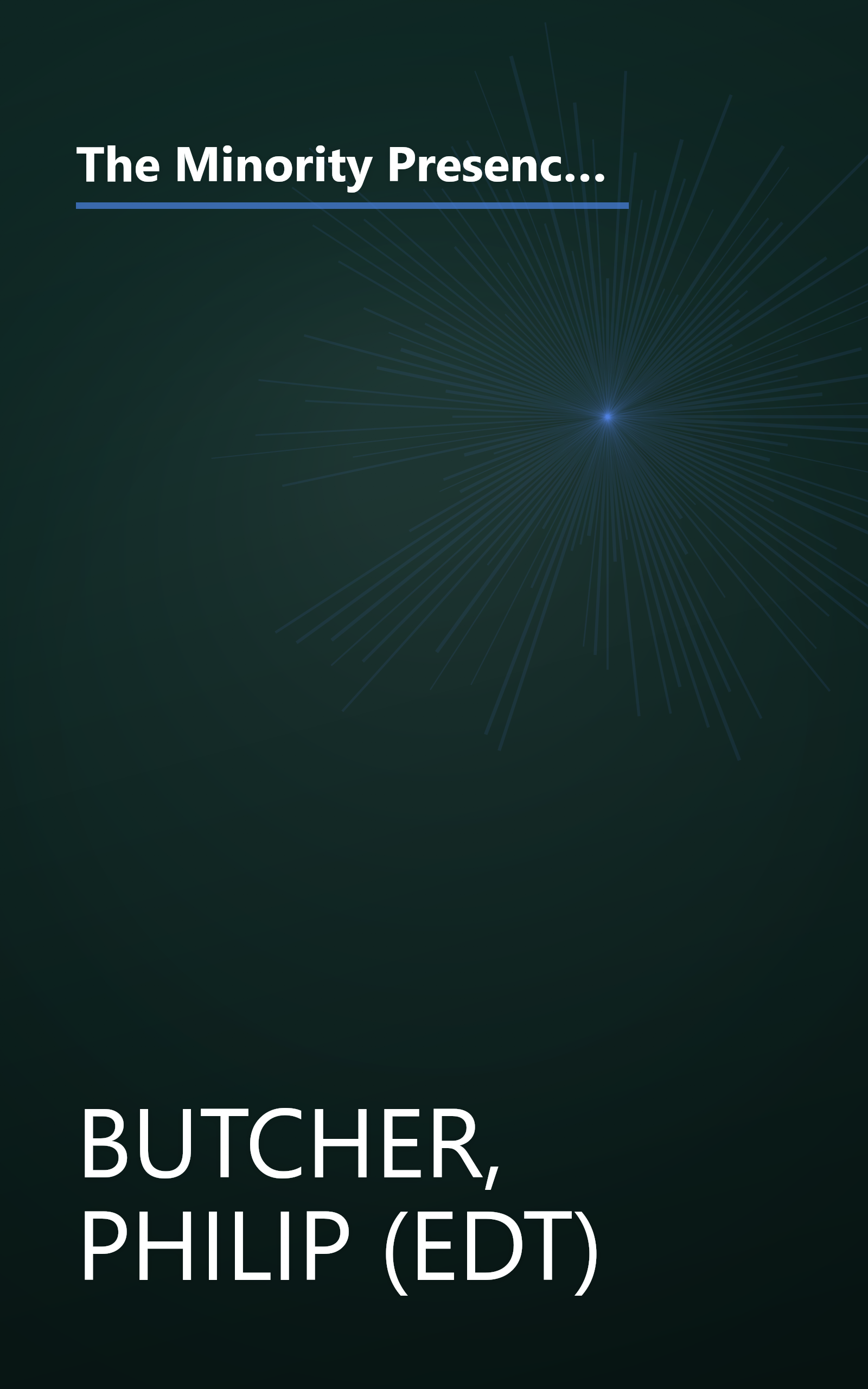 The Minority Presence in American Literature, 1600-1900: A Reader and Course Guide (Morgan State Series in Afro-American Studies) book cover