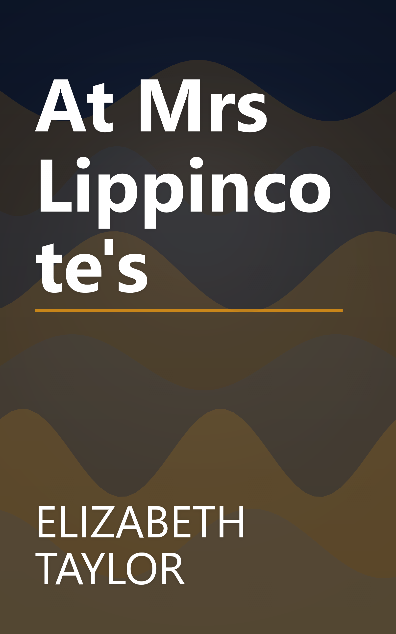 At Mrs Lippincote's book cover