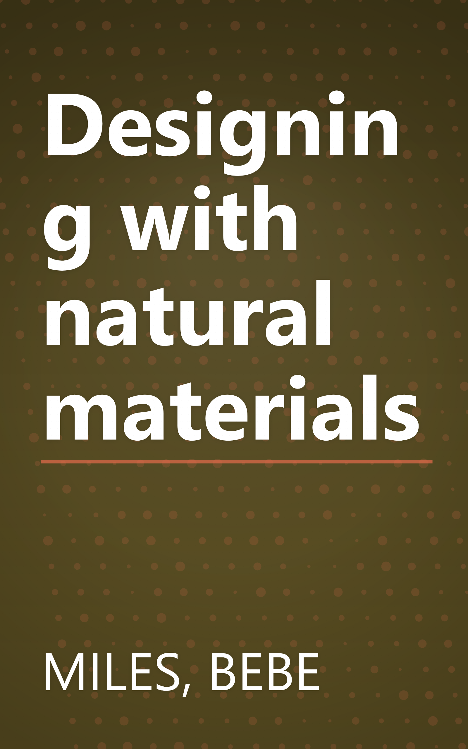 Designing with natural materials book cover