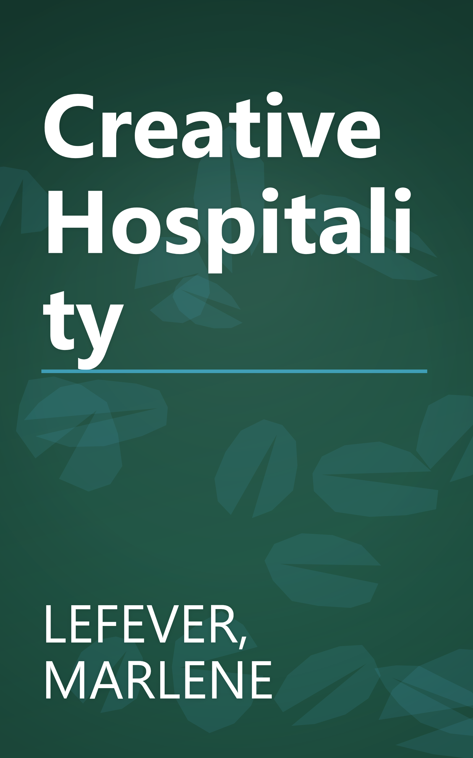 Creative Hospitality book cover