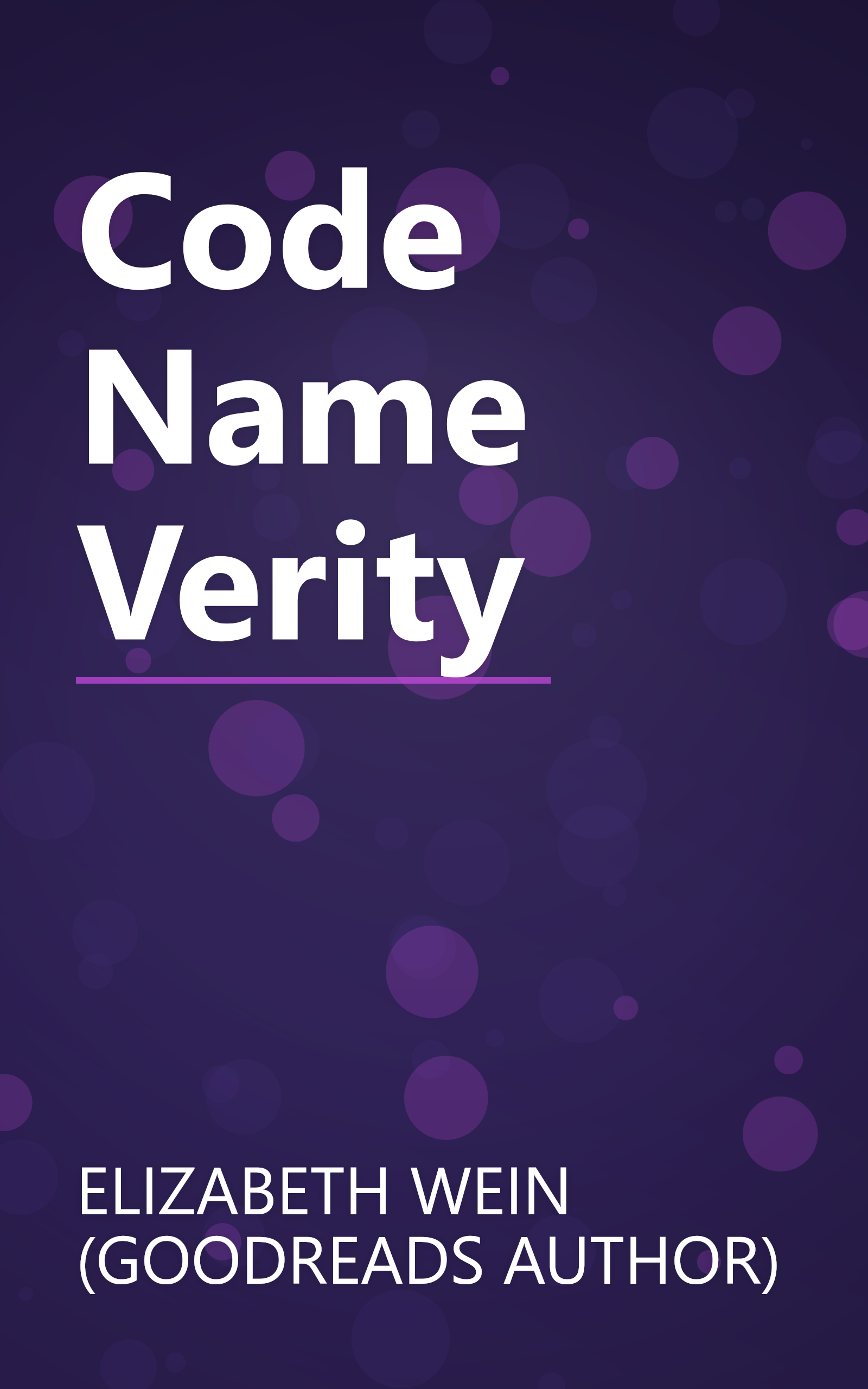 Code Name Verity book cover