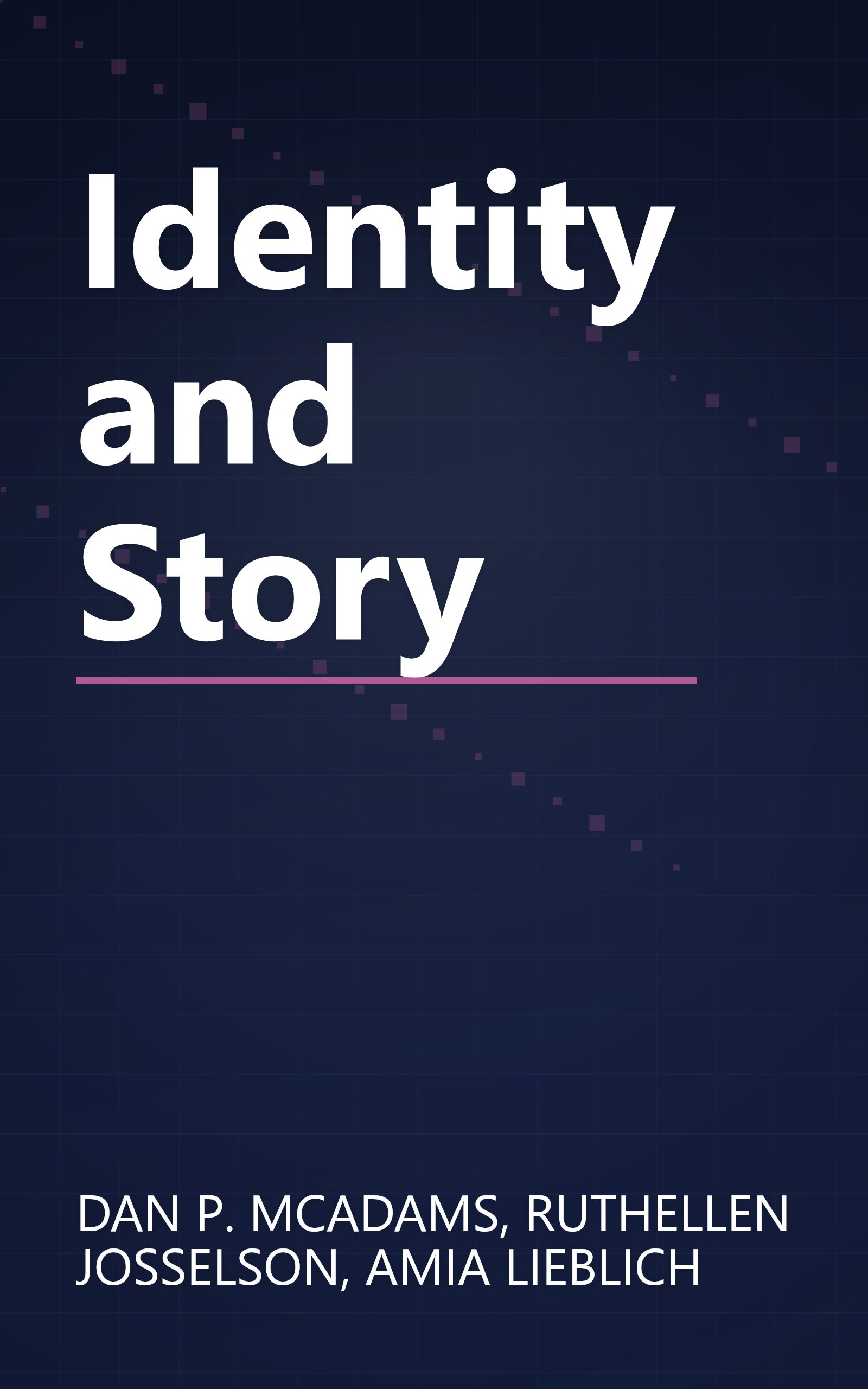 Identity and Story book cover