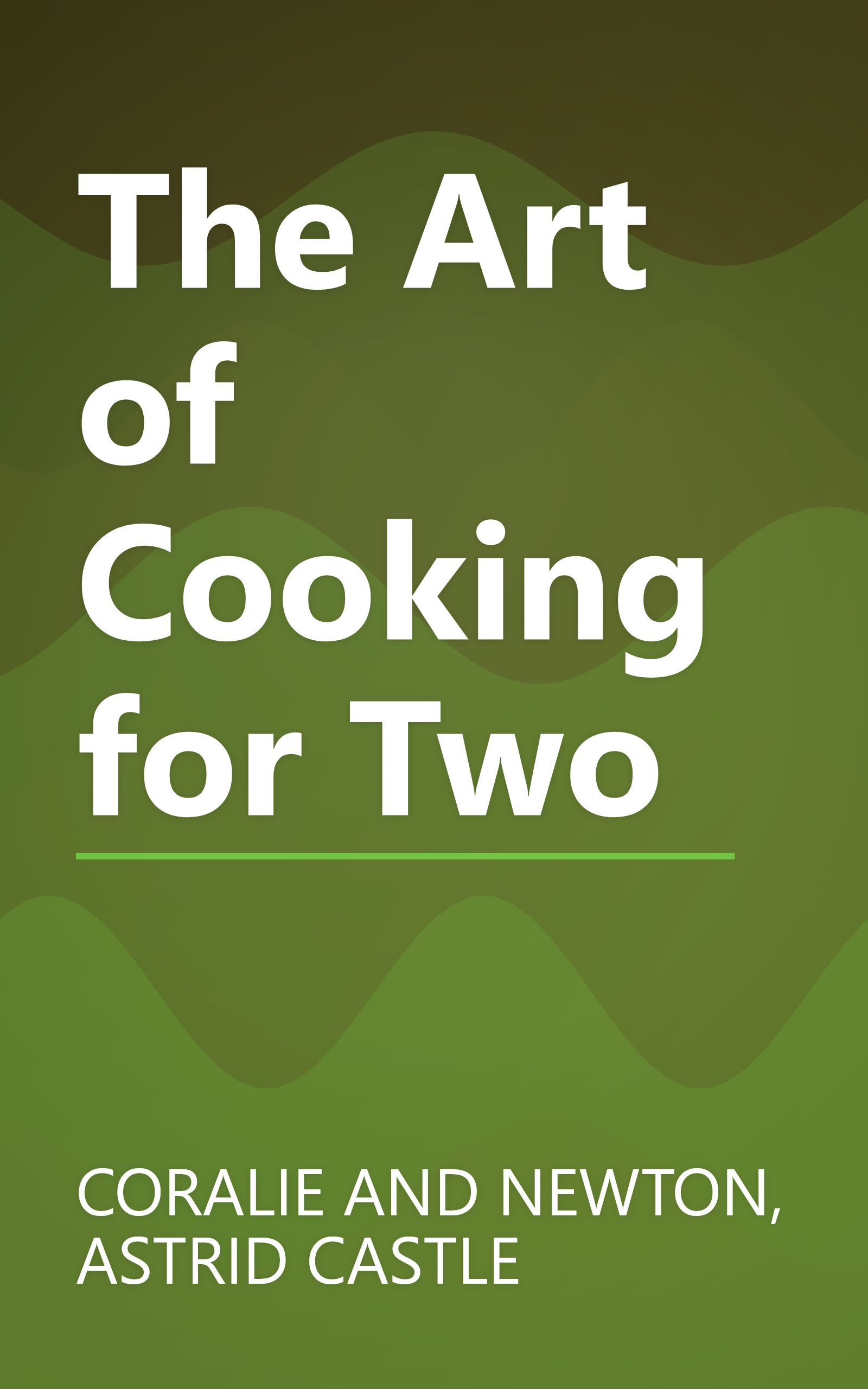 The Art of Cooking for Two book cover