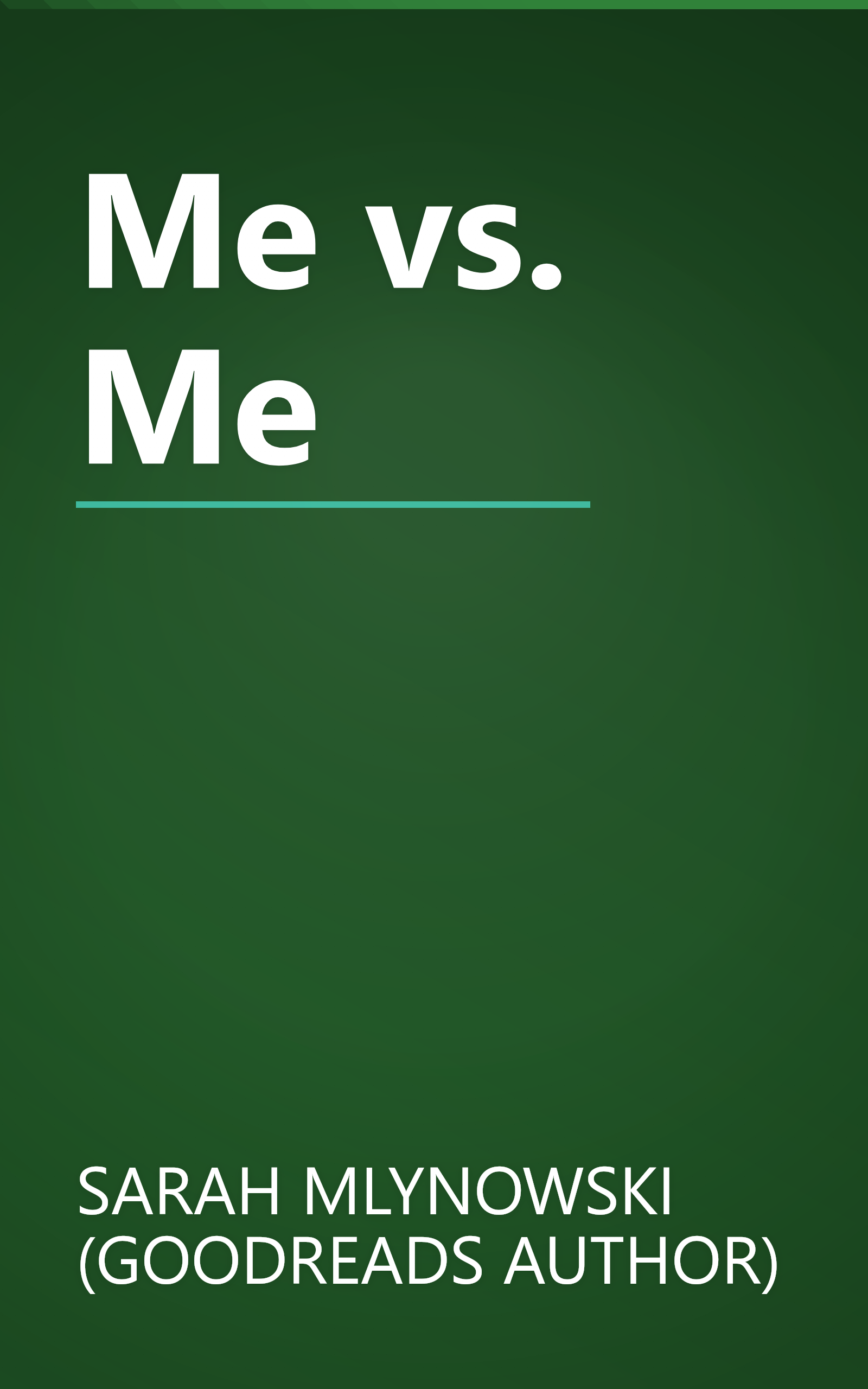 Me vs. Me book cover