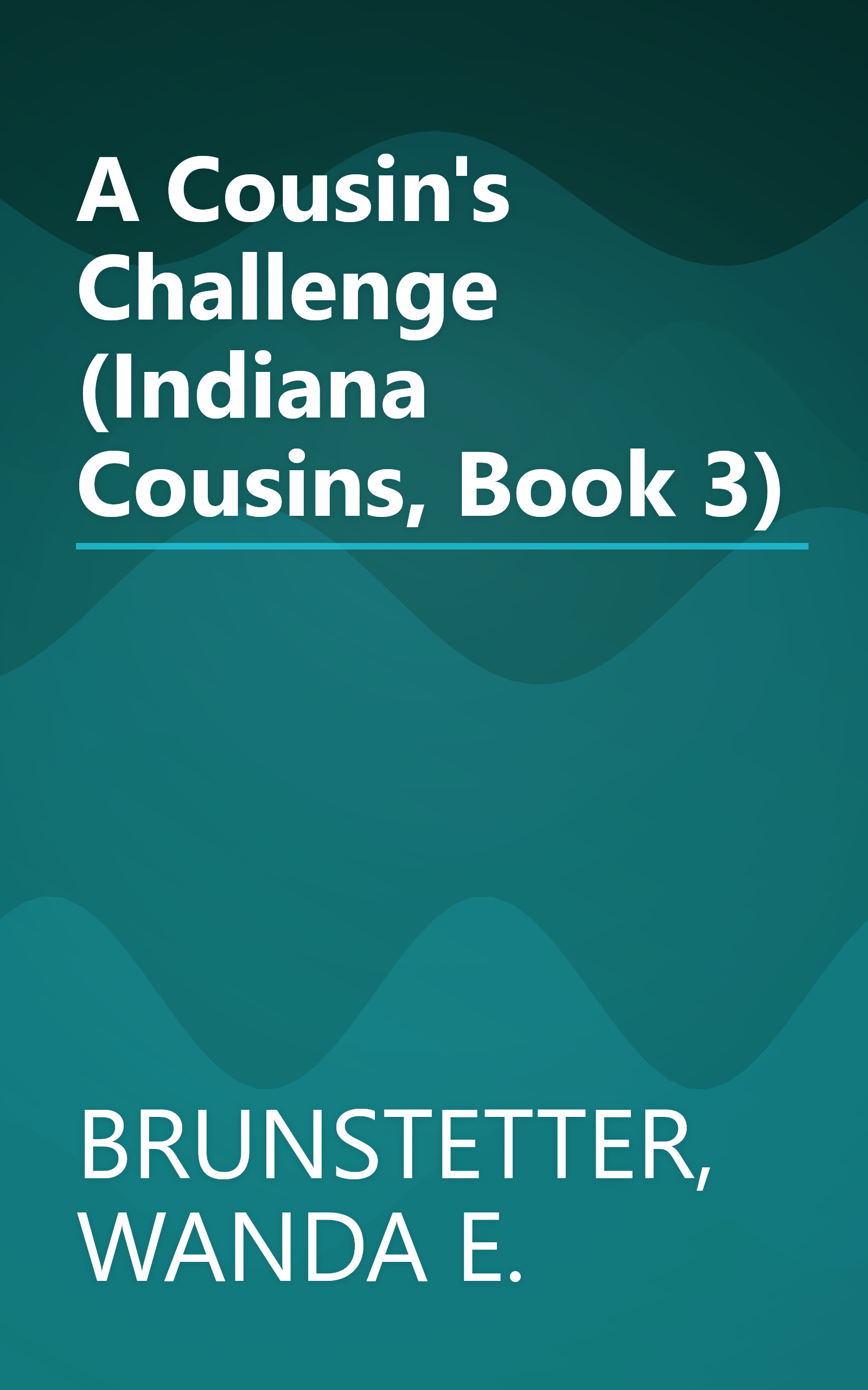 A Cousin's Challenge (Indiana Cousins, Book 3) book cover