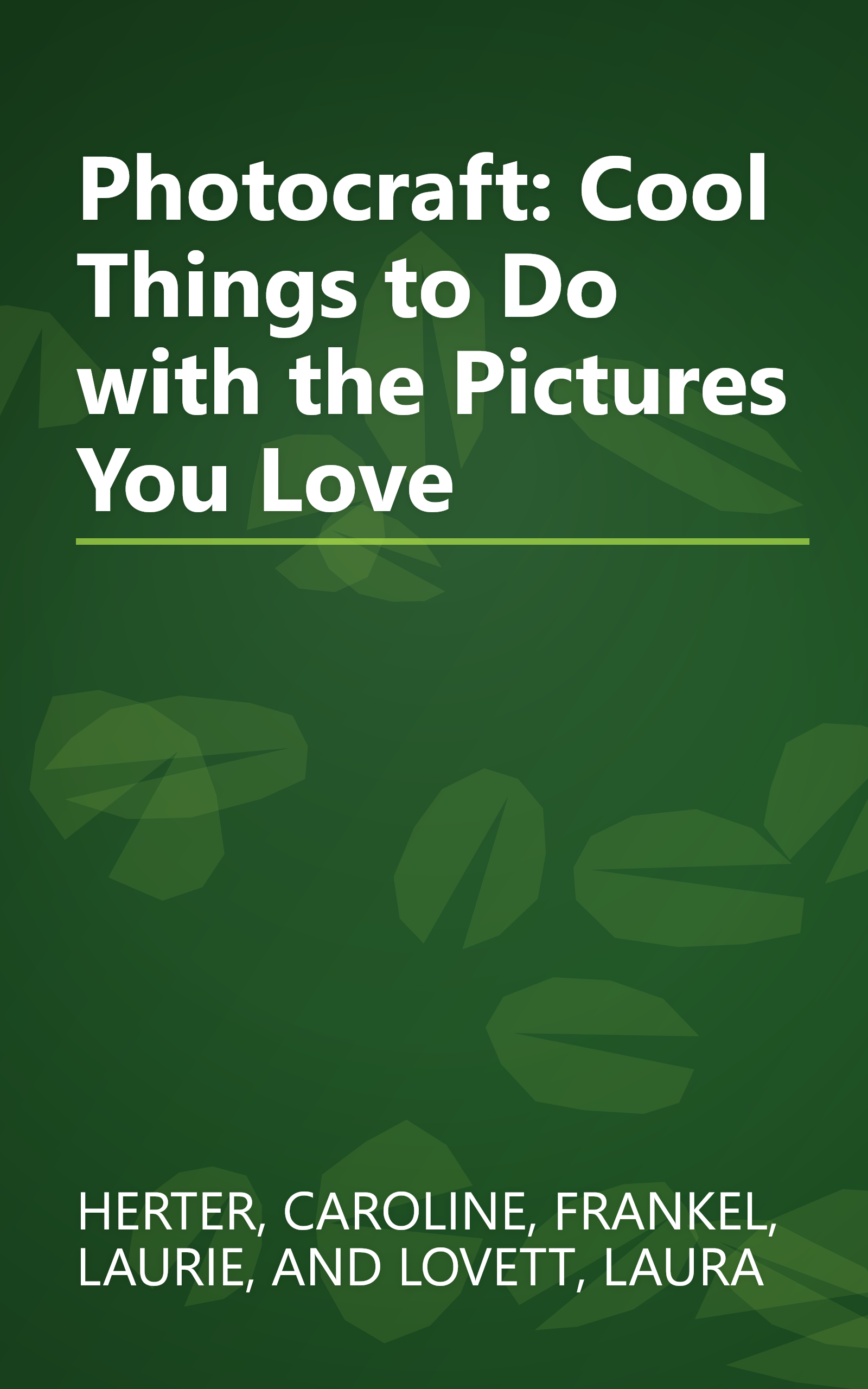 Photocraft: Cool Things to Do with the Pictures You Love book cover