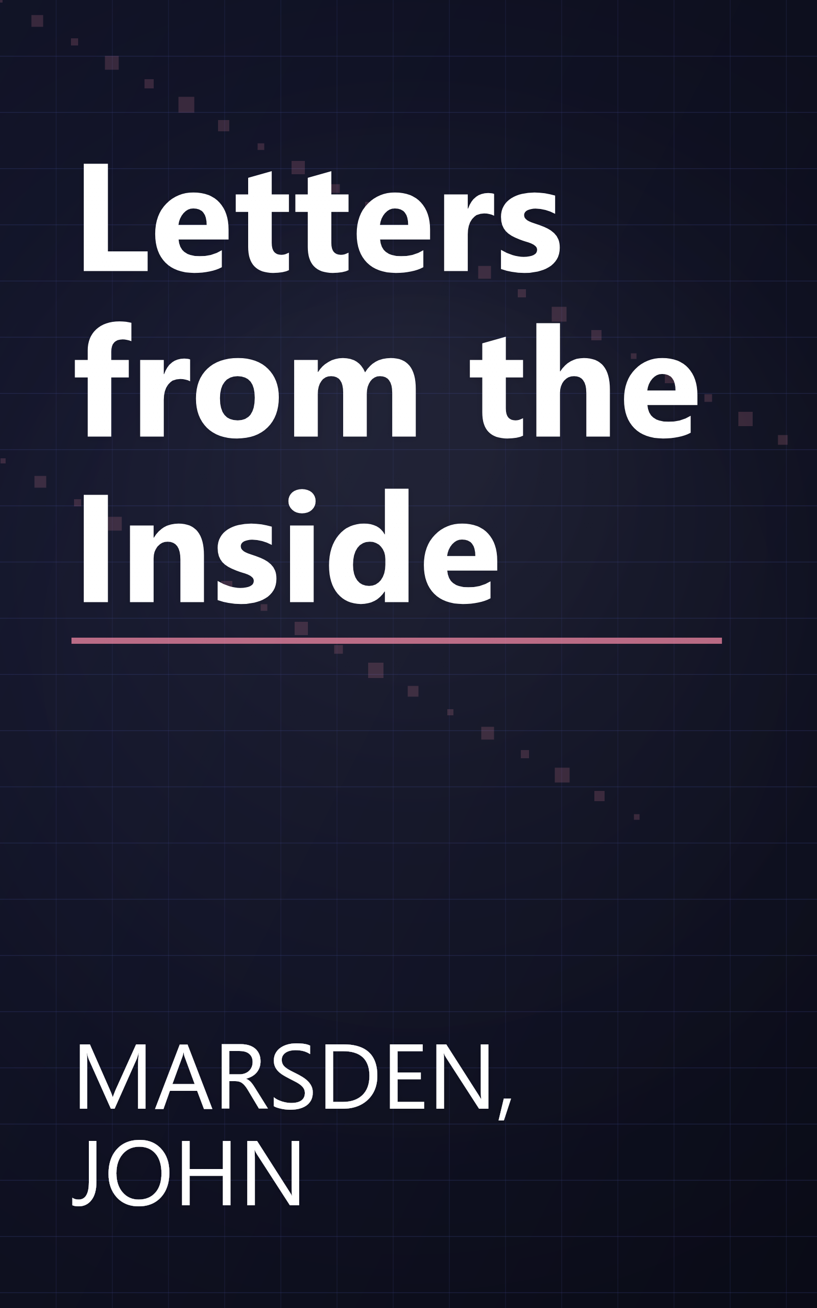 Letters from the Inside book cover