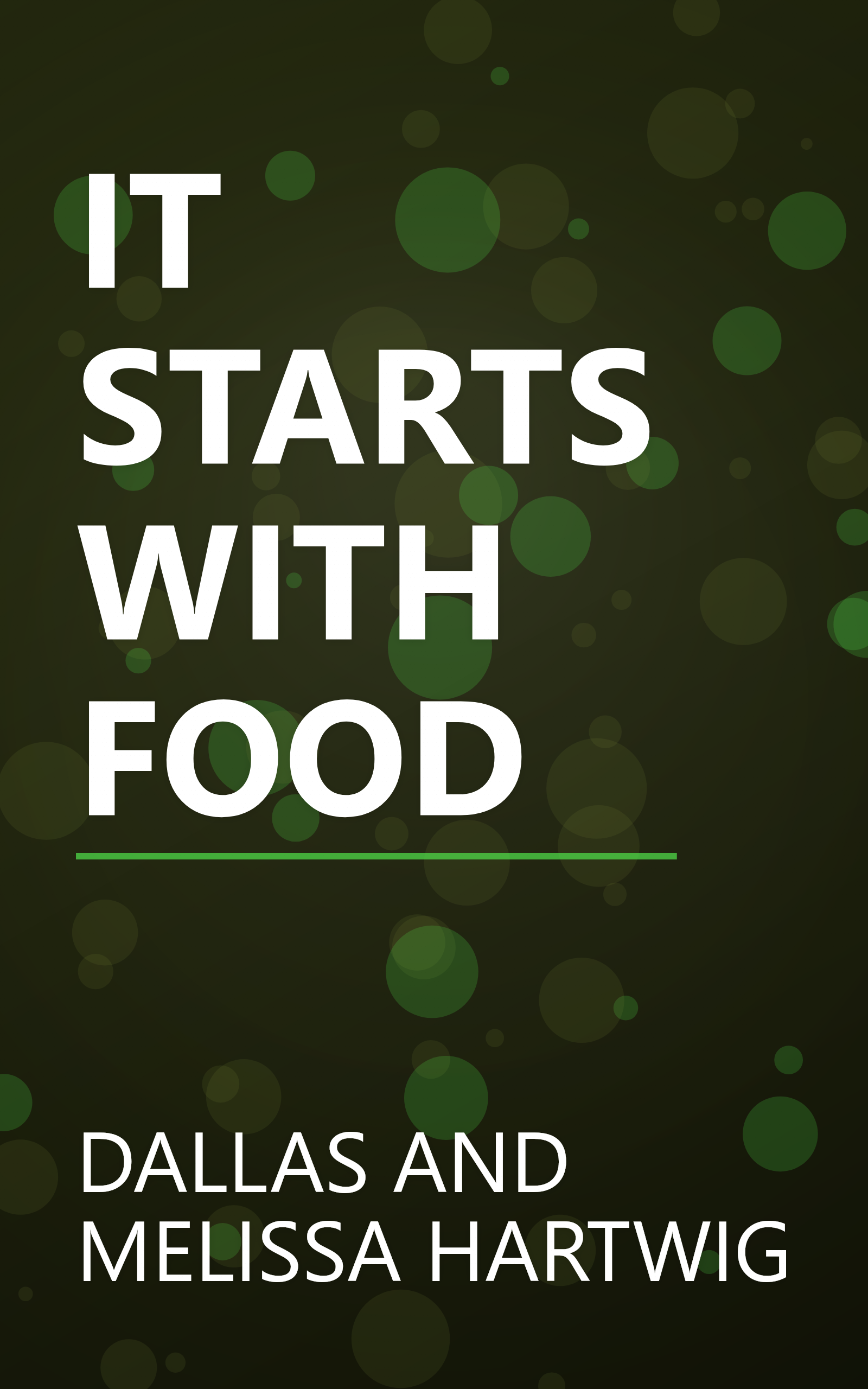 IT STARTS WITH FOOD book cover
