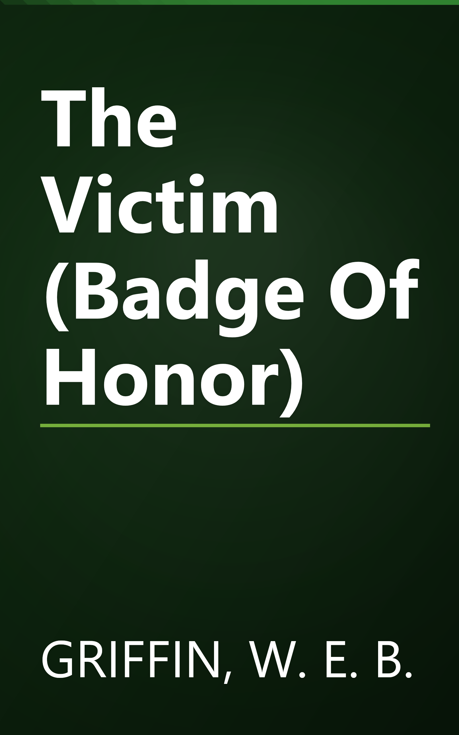 The Victim (Badge Of Honor) book cover