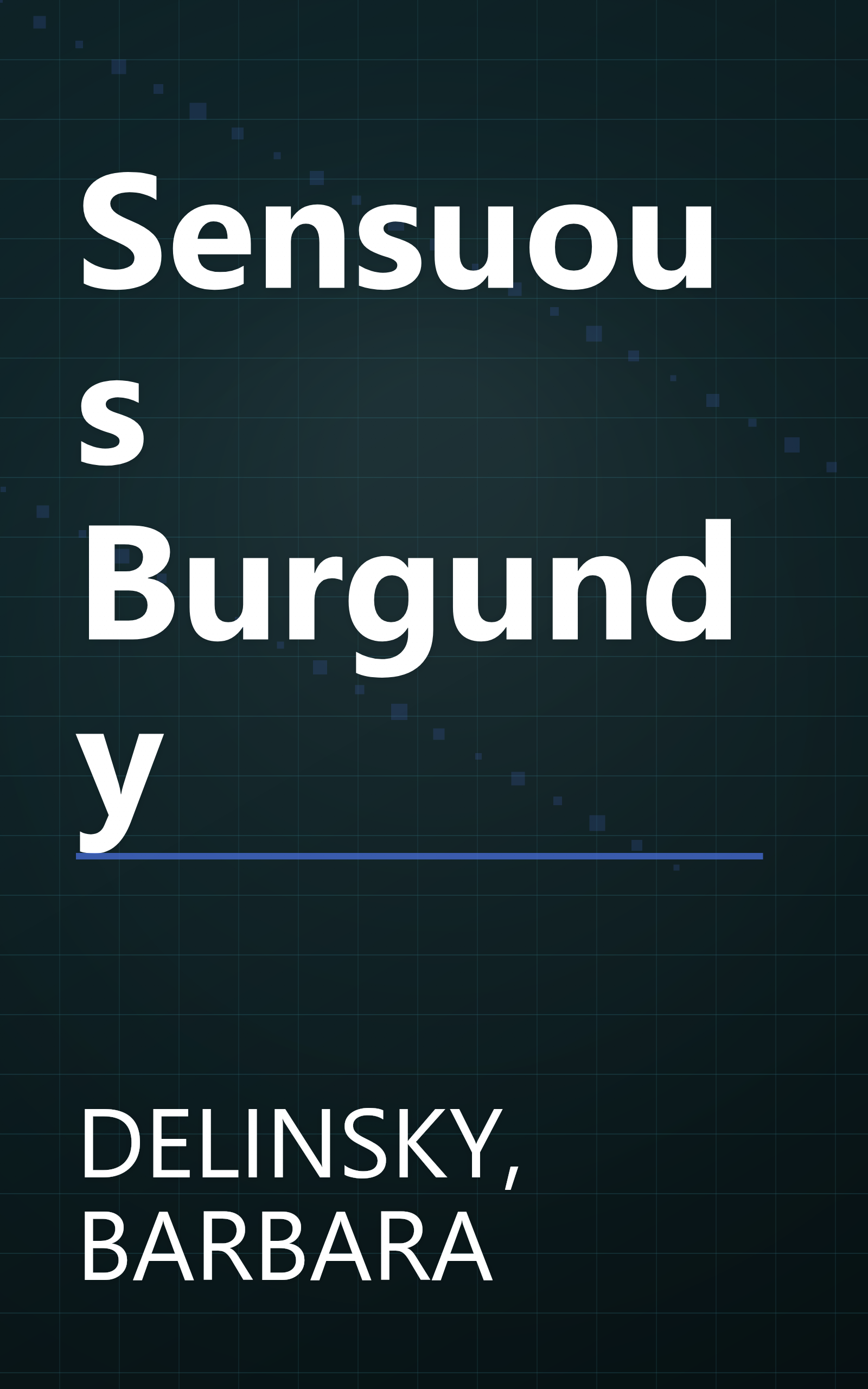 Sensuous Burgundy book cover