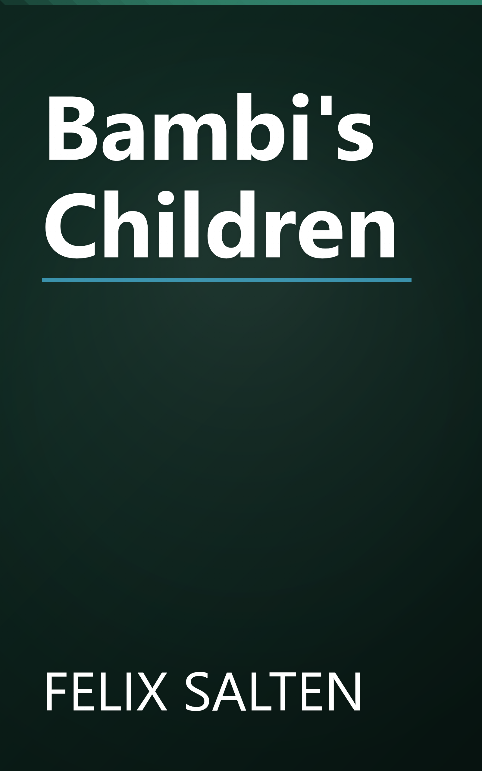 Bambi's Children book cover