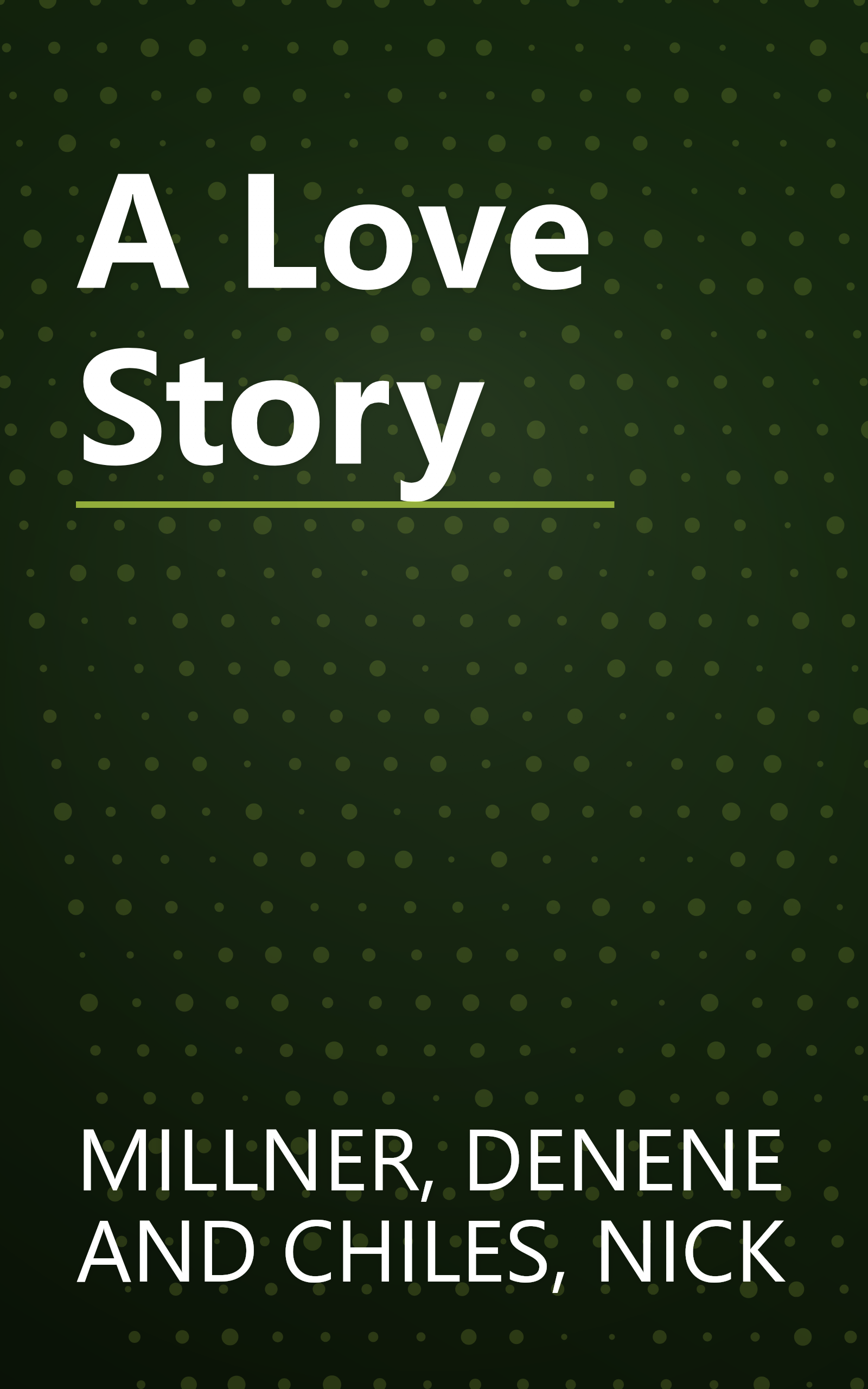 A Love Story book cover