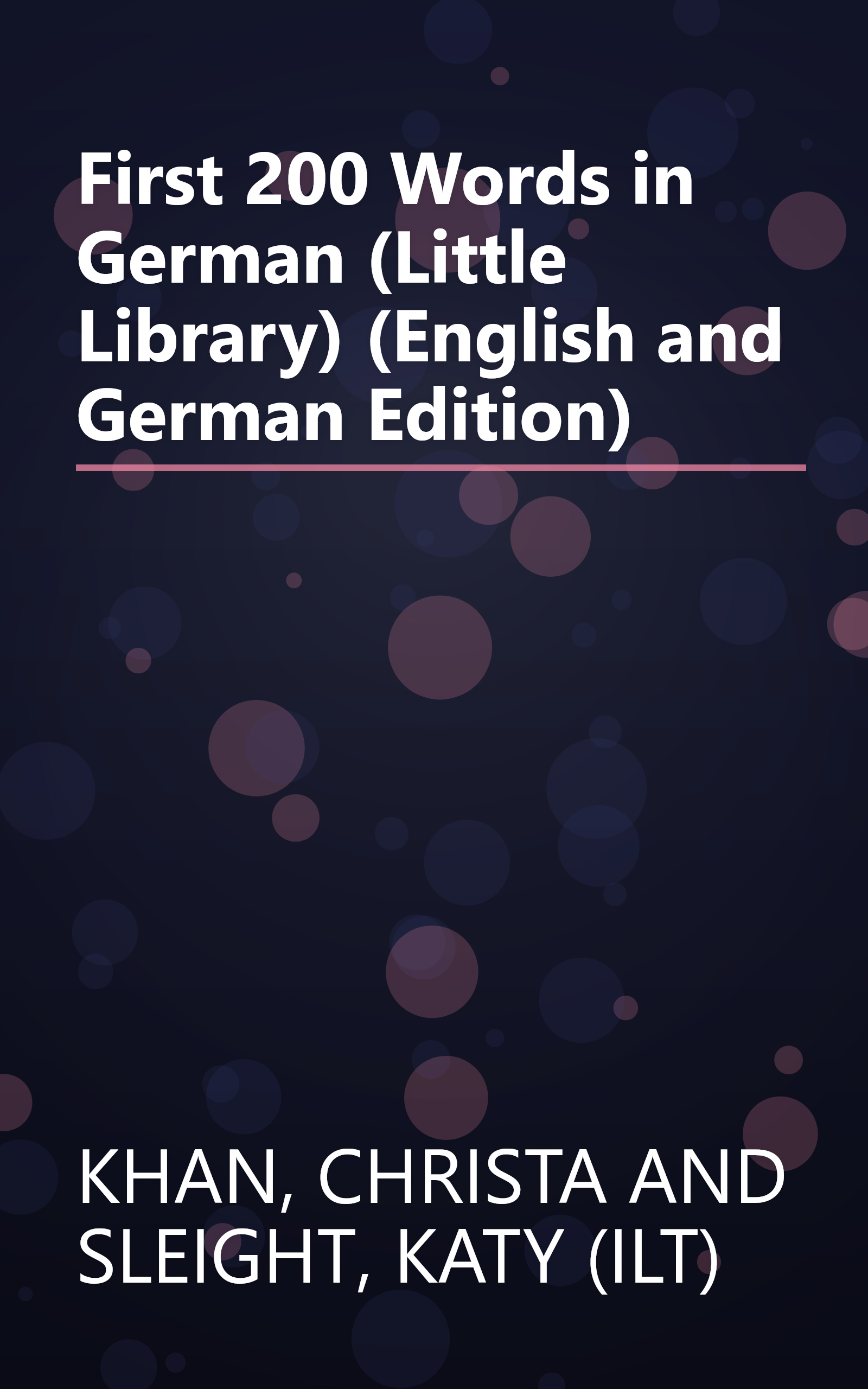 First 200 Words in German (Little Library) (English and German Edition) book cover
