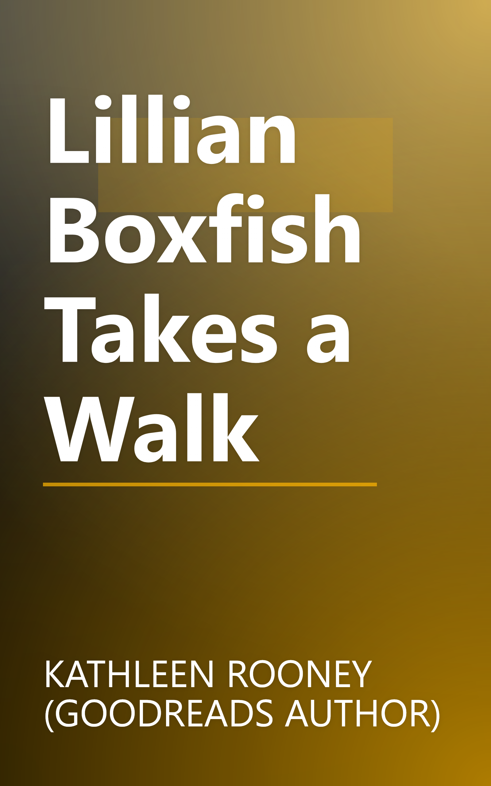 Lillian Boxfish Takes a Walk book cover
