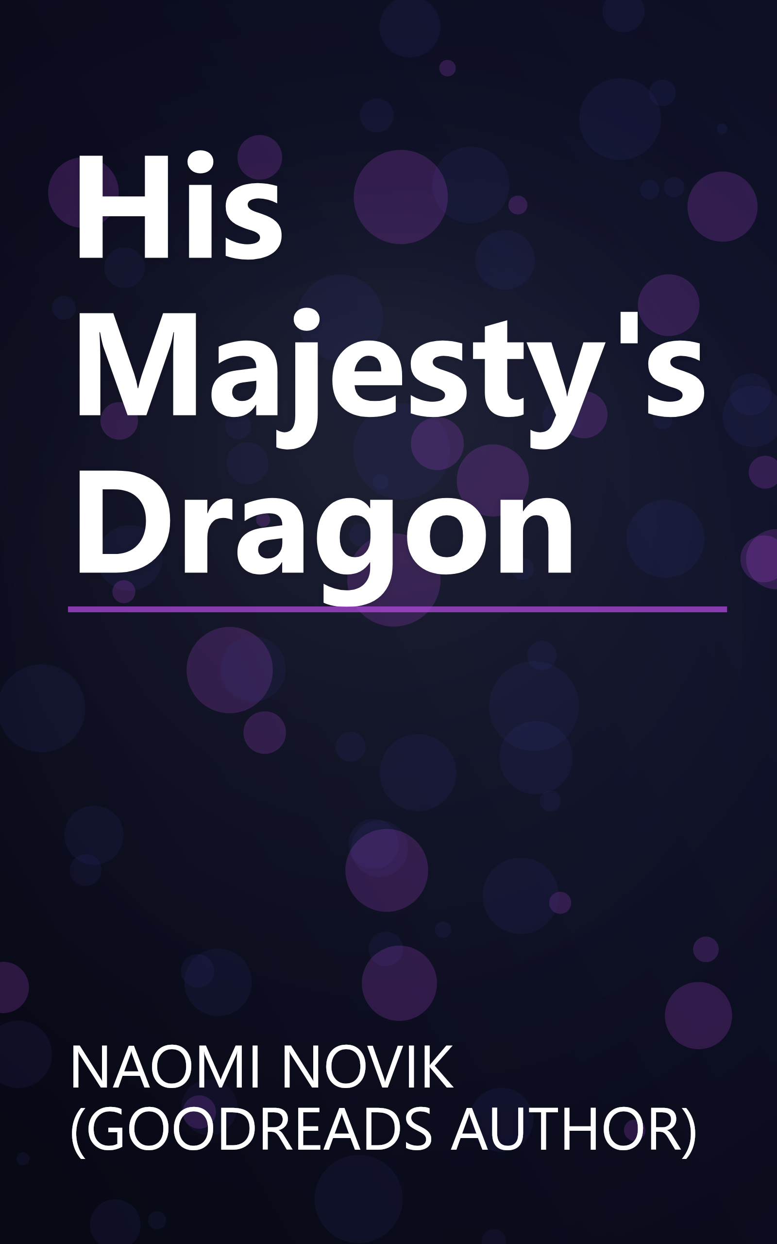His Majesty's Dragon book cover