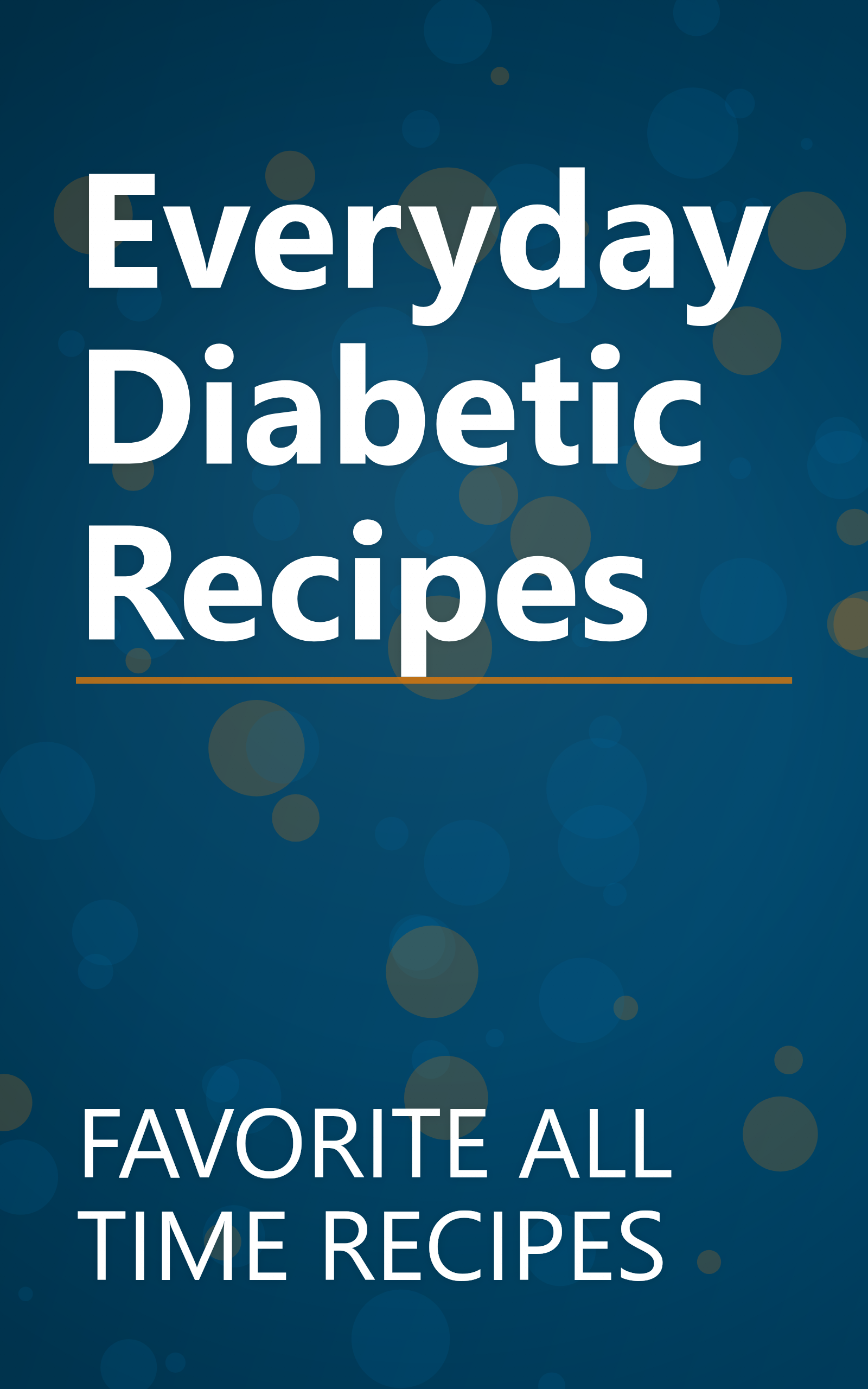 Everyday Diabetic Recipes book cover