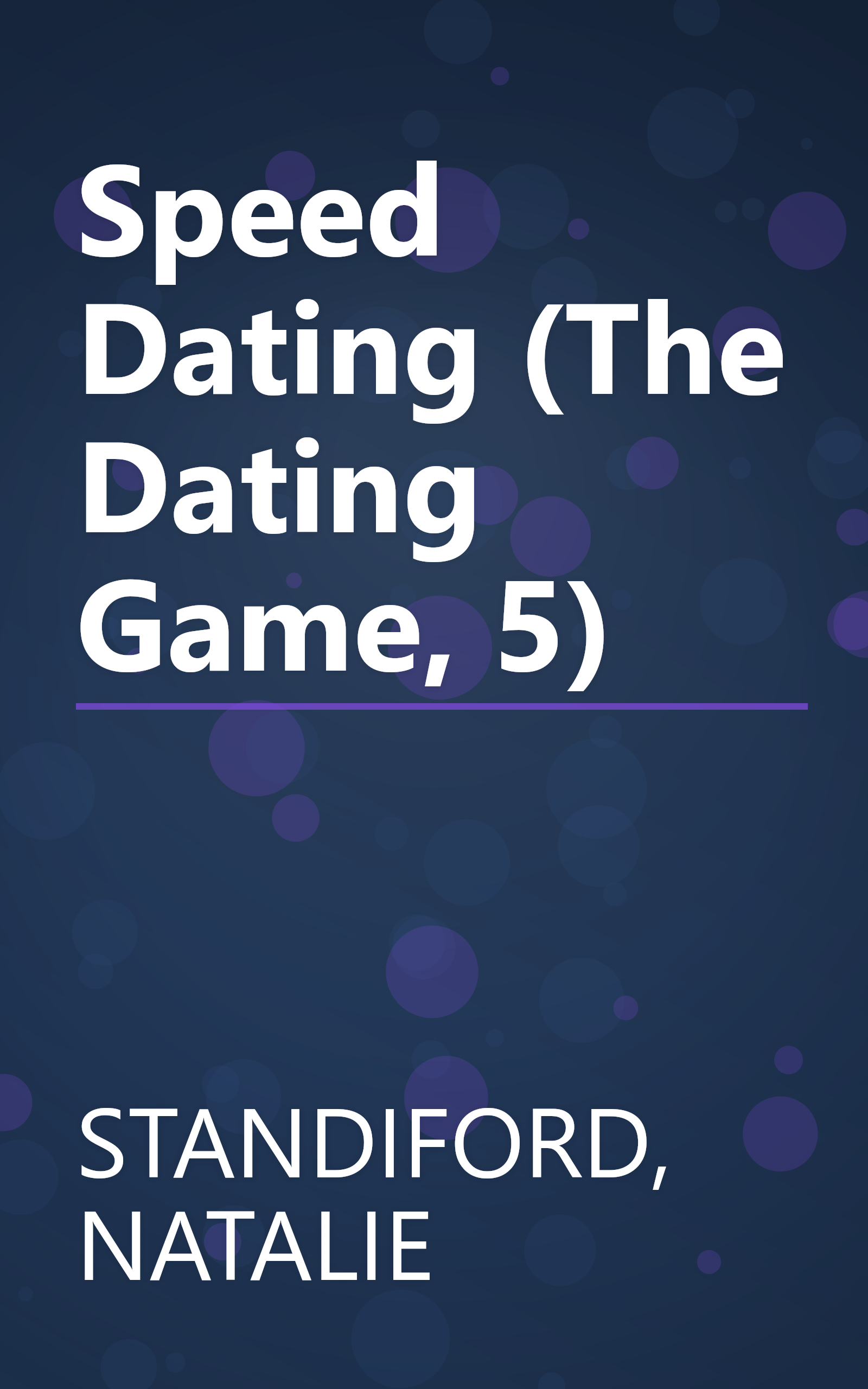 Speed Dating (The Dating Game, 5) book cover