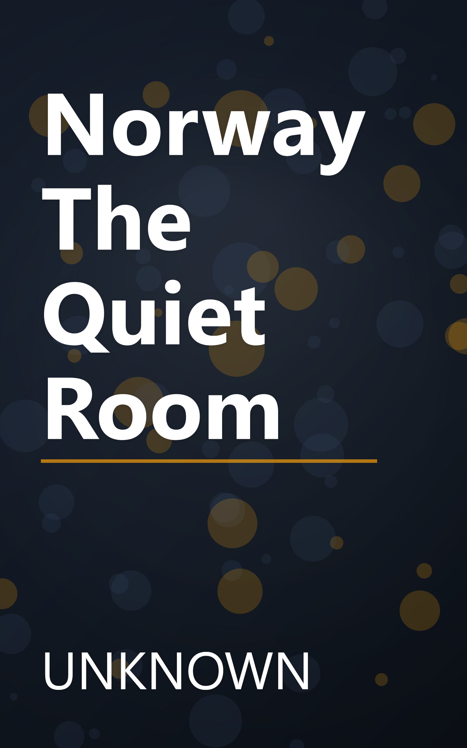 Norway The Quiet Room book cover