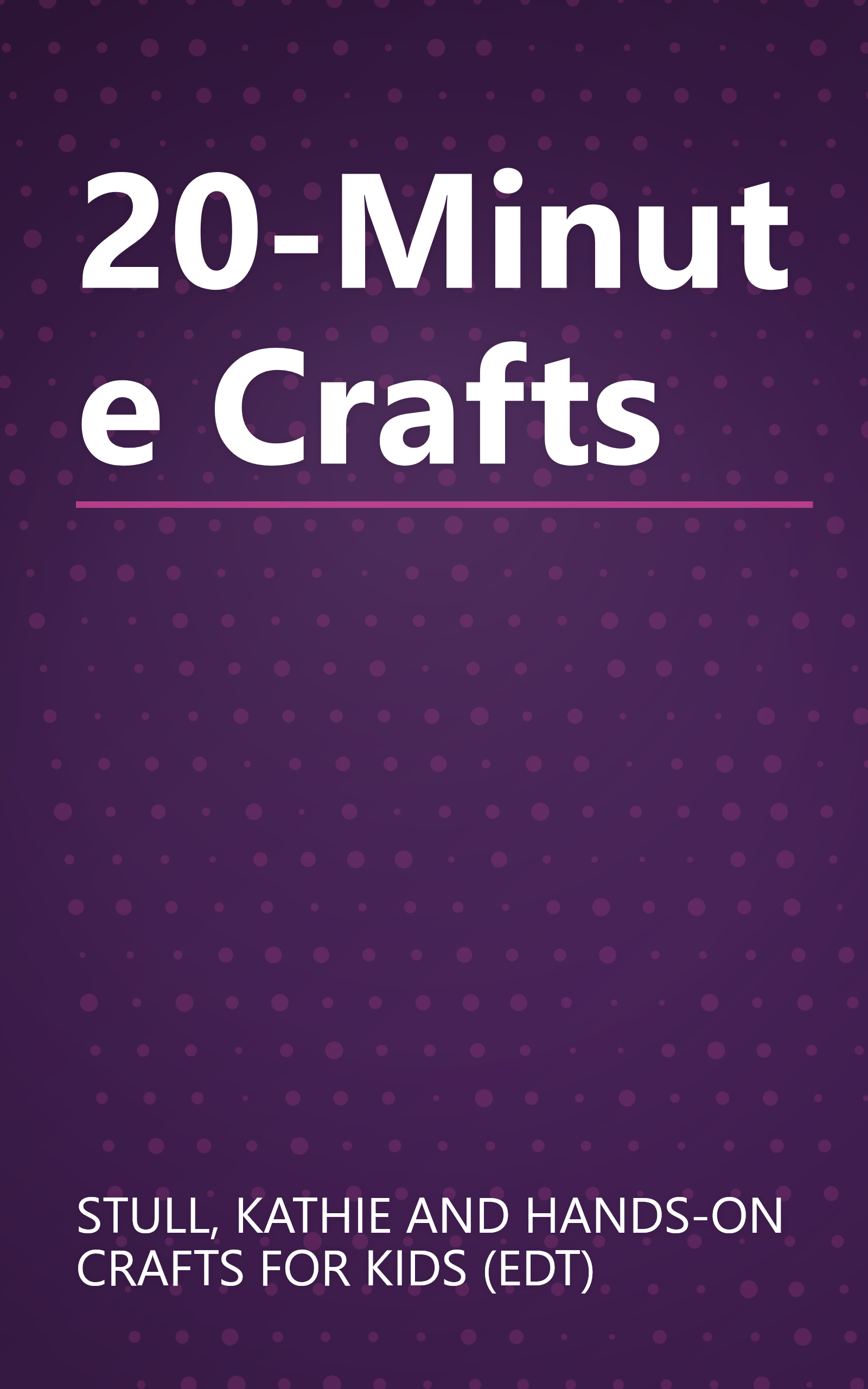 20-Minute Crafts book cover