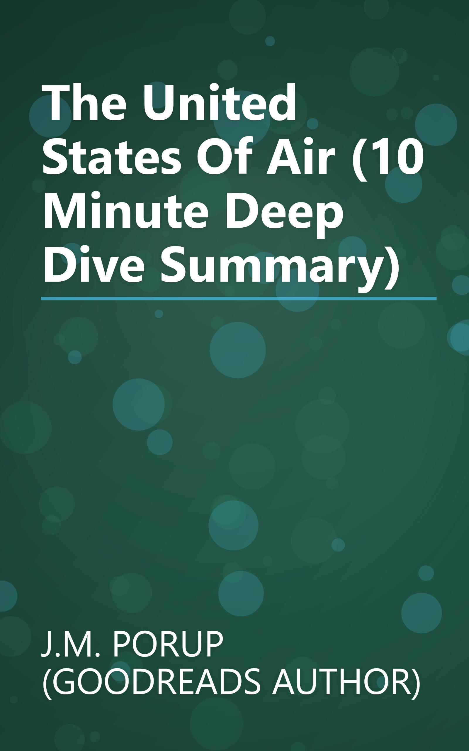 The United States Of Air (10 Minute   Deep Dive Summary) book cover