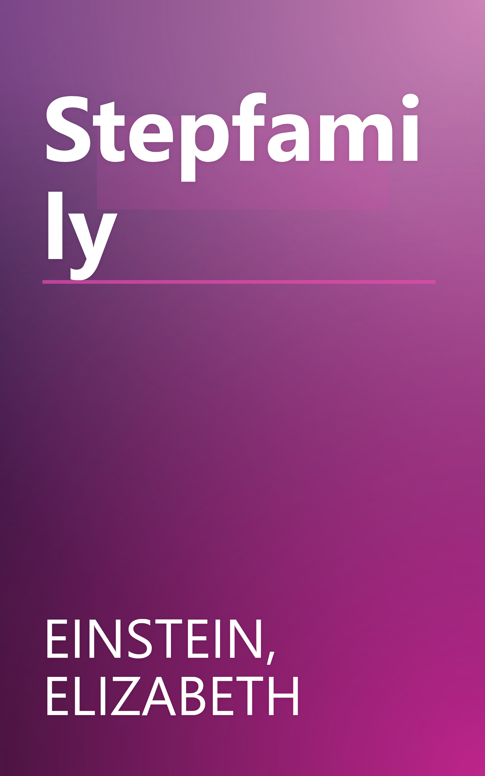 Stepfamily book cover
