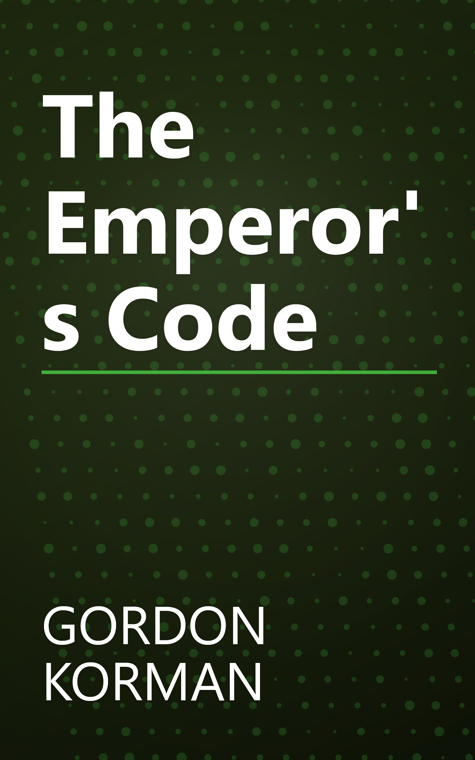 The Emperor's Code book cover