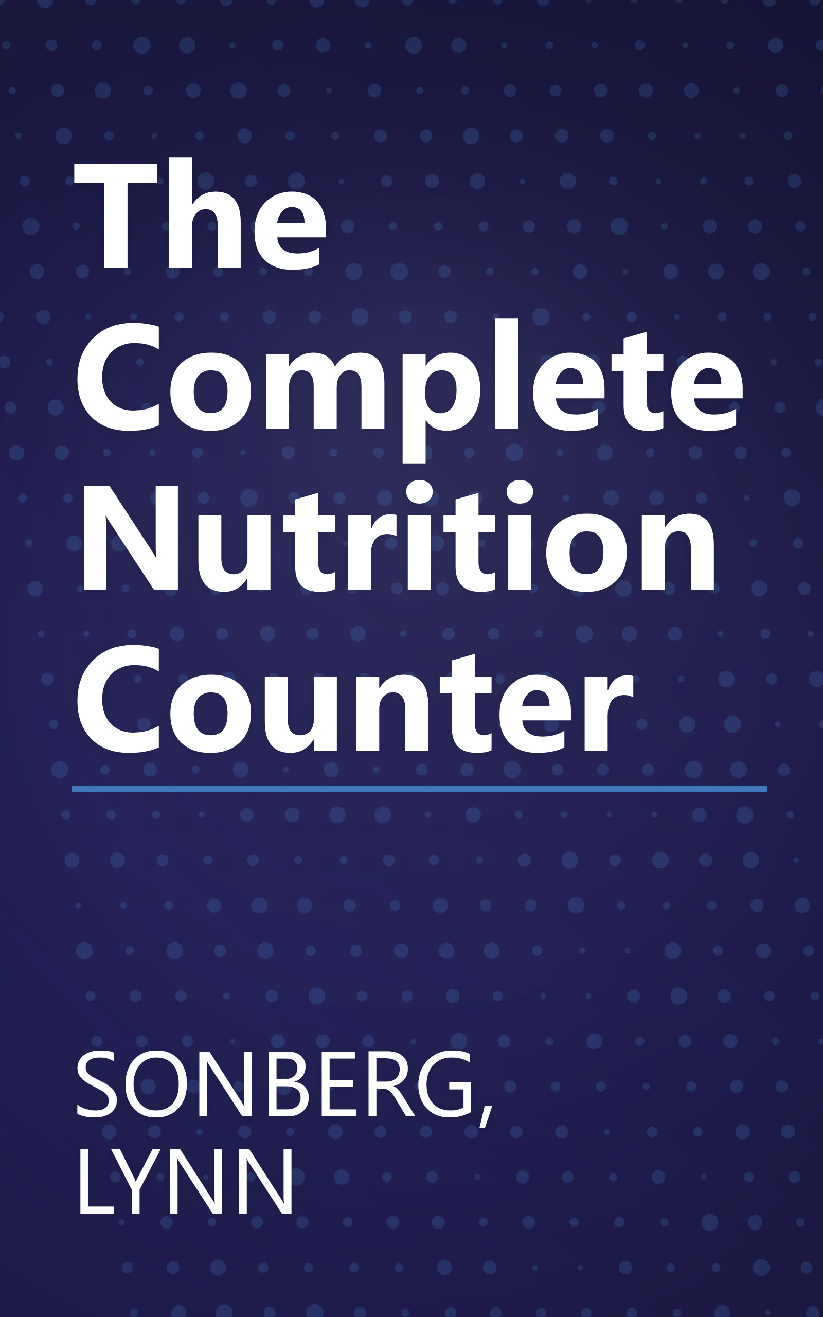 The Complete Nutrition Counter book cover