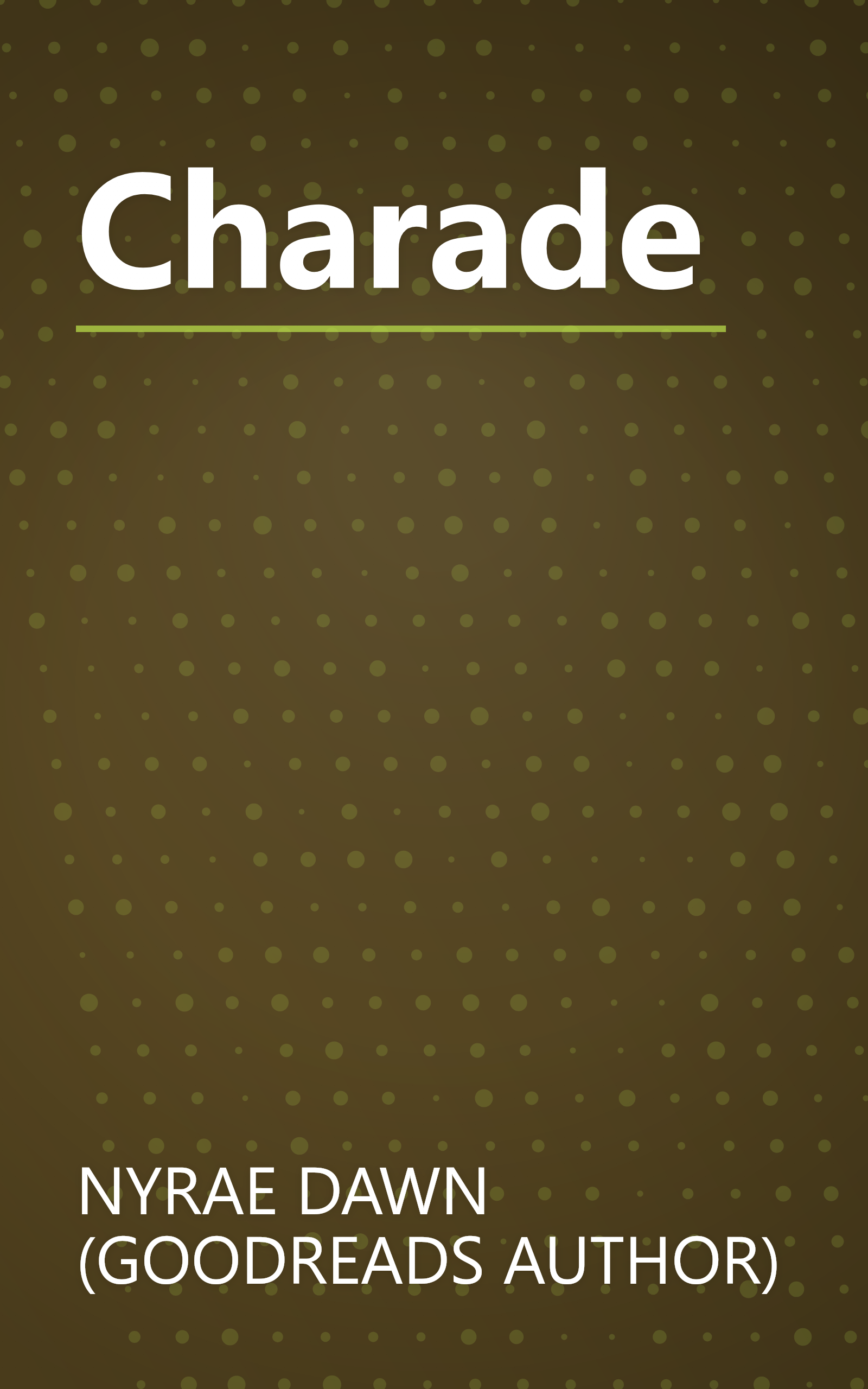 Charade book cover