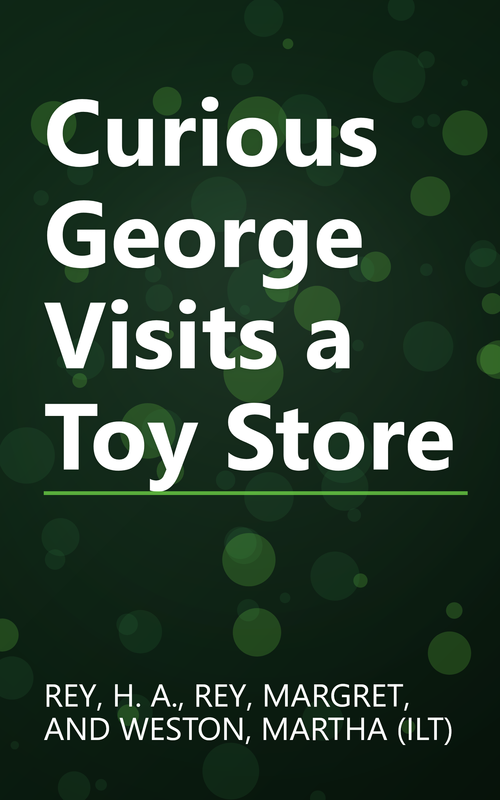 Curious George Visits a Toy Store book cover