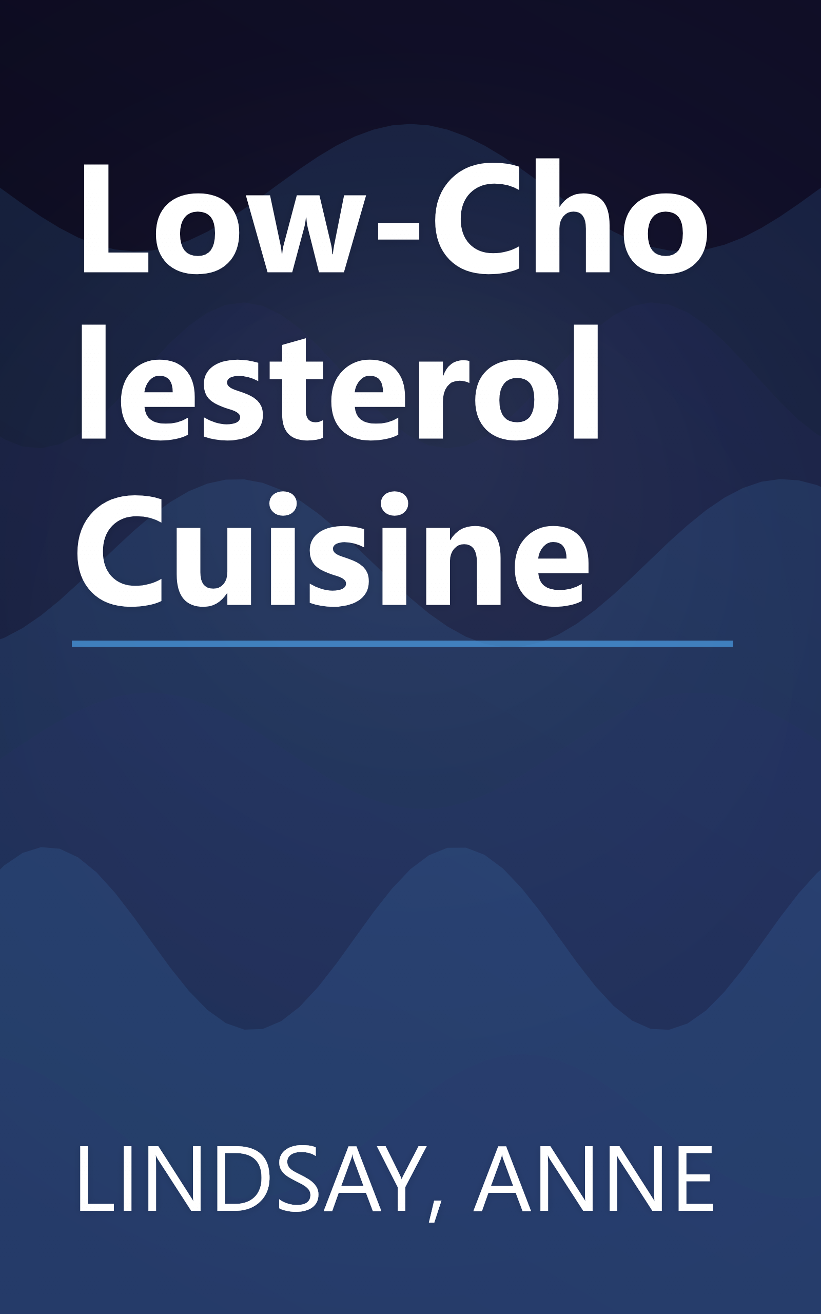 Low-Cholesterol Cuisine book cover