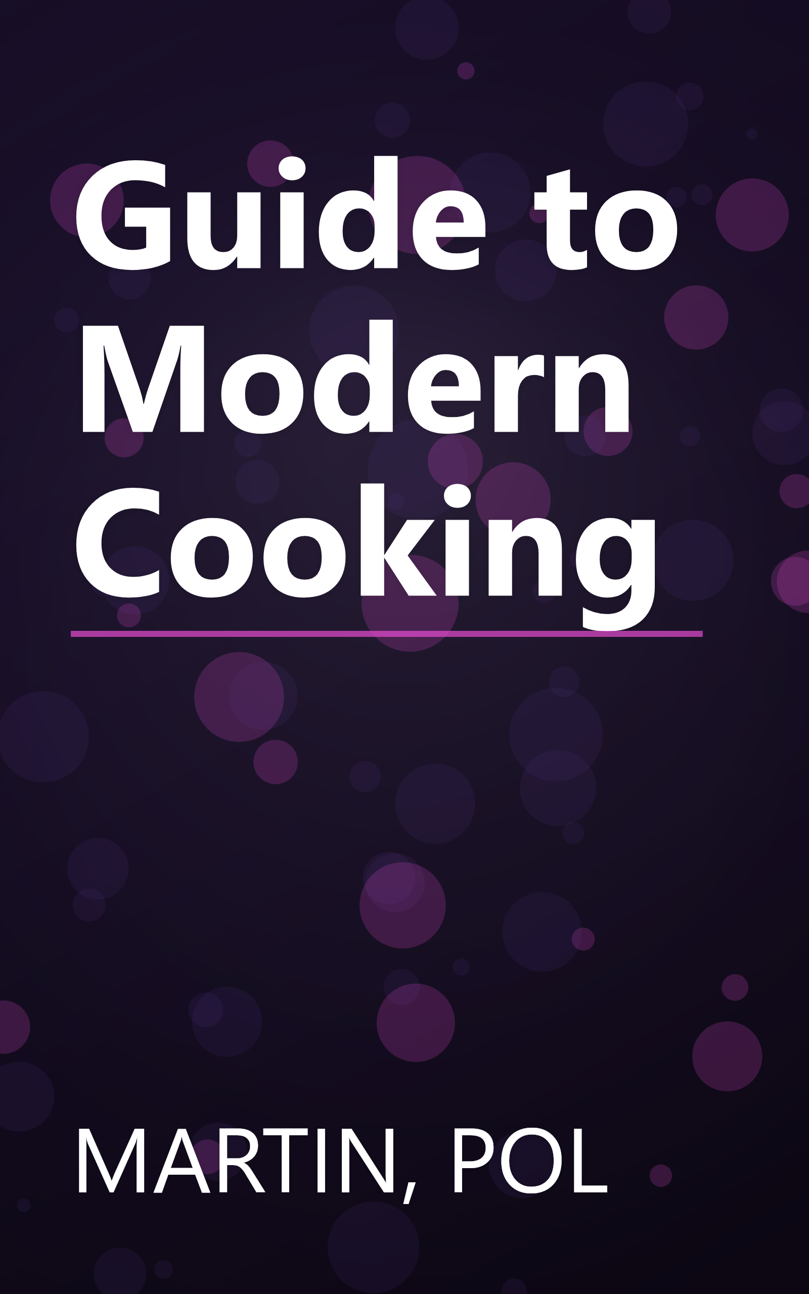 Guide to Modern Cooking book cover