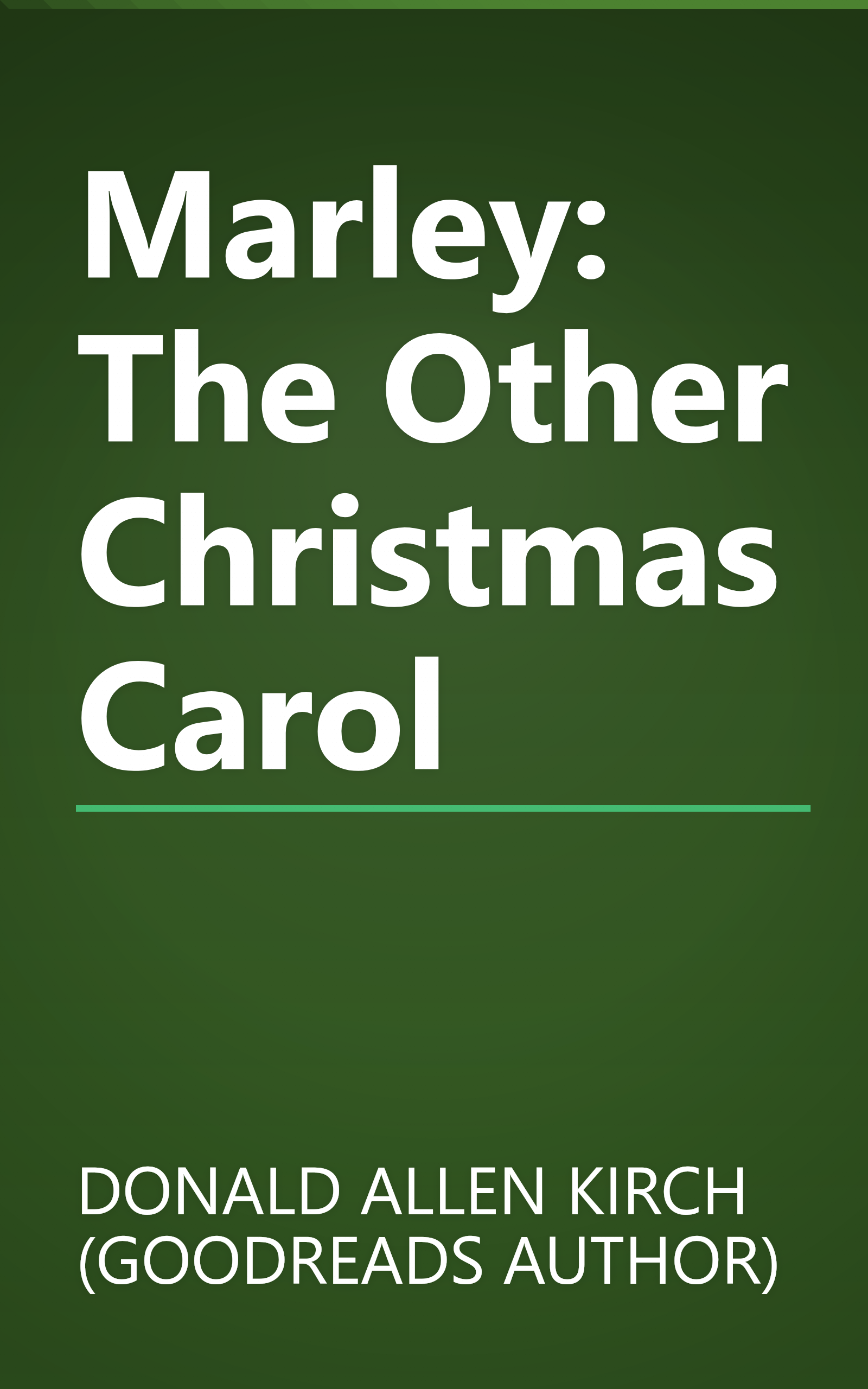 Marley: The Other Christmas Carol book cover