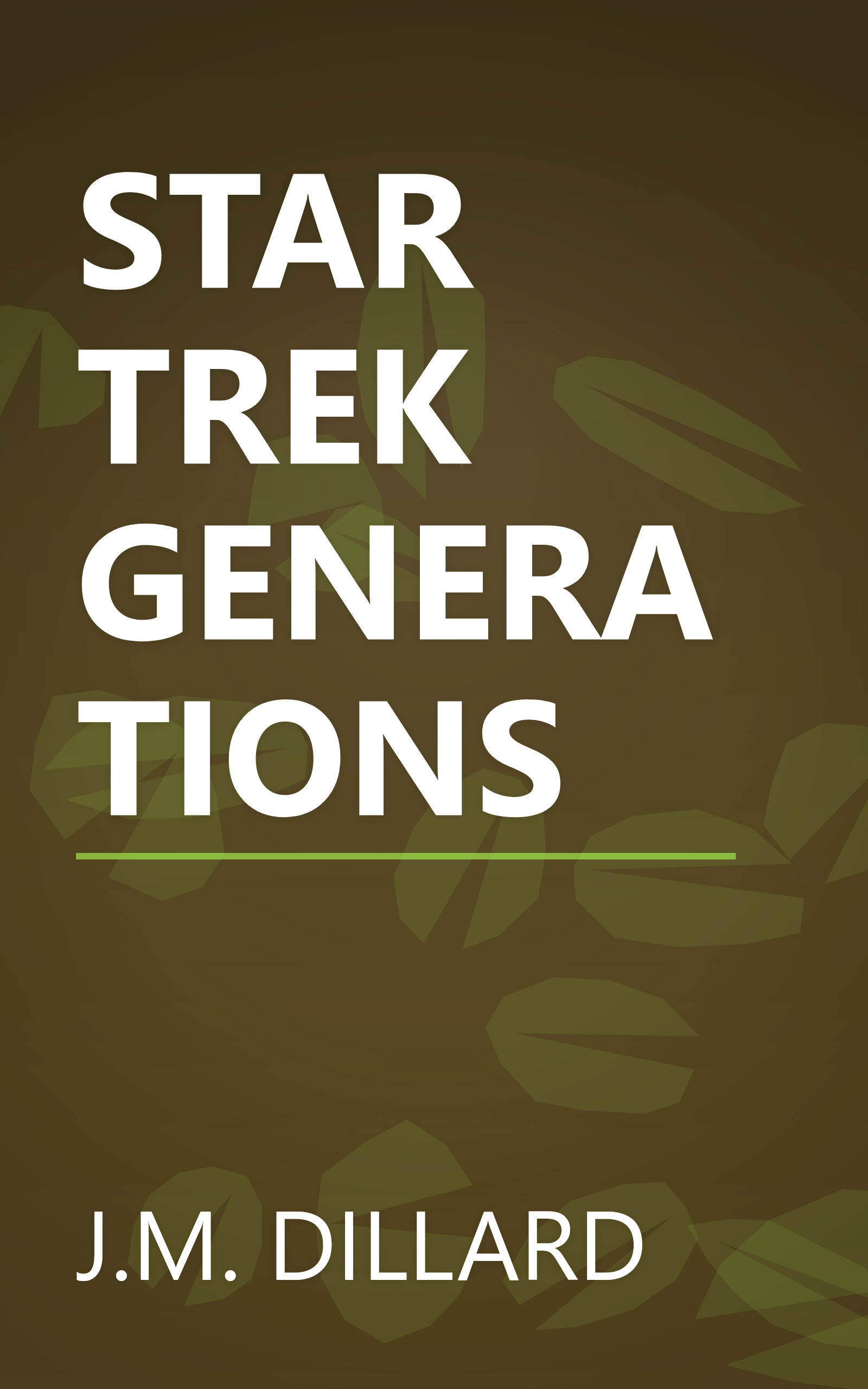 STAR TREK GENERATIONS book cover