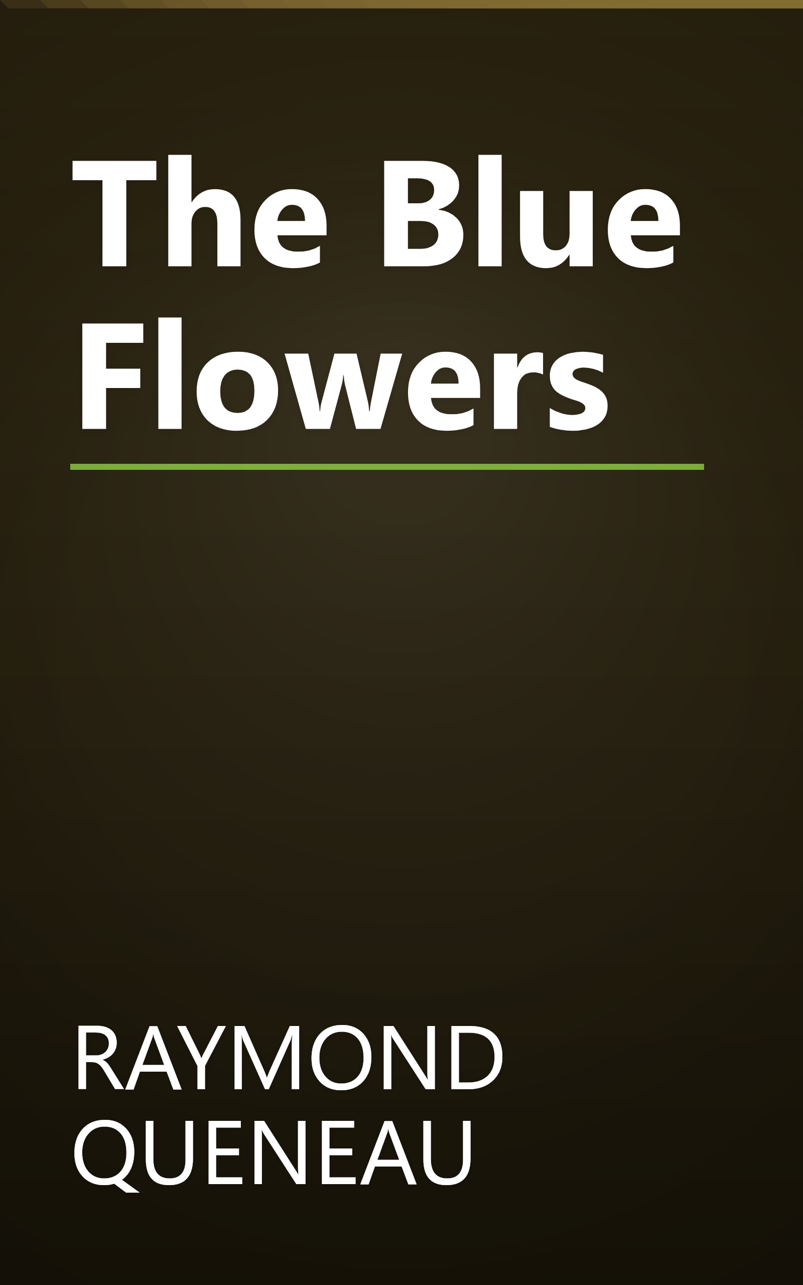 The Blue Flowers book cover