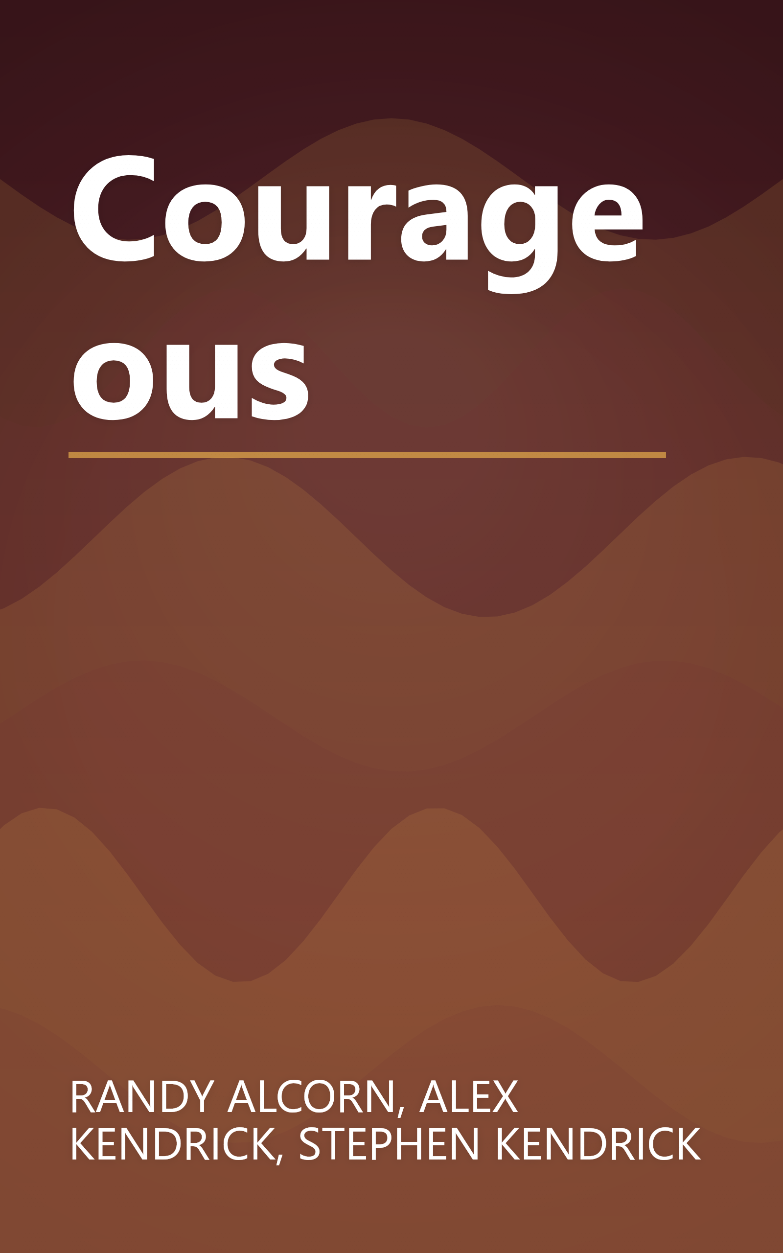 Courageous book cover