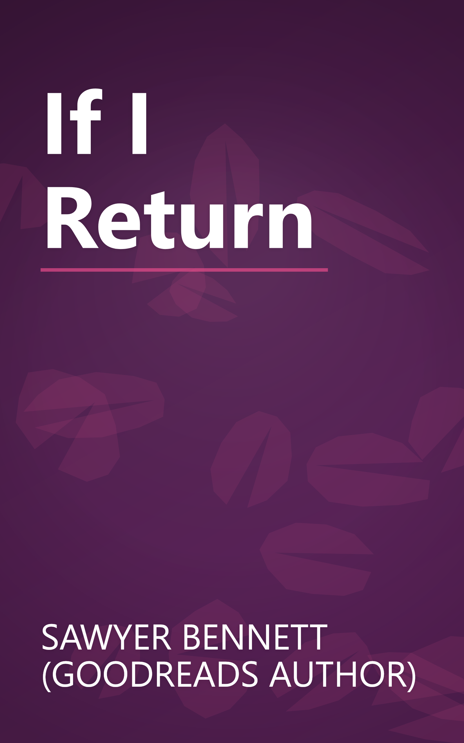 If I Return book cover