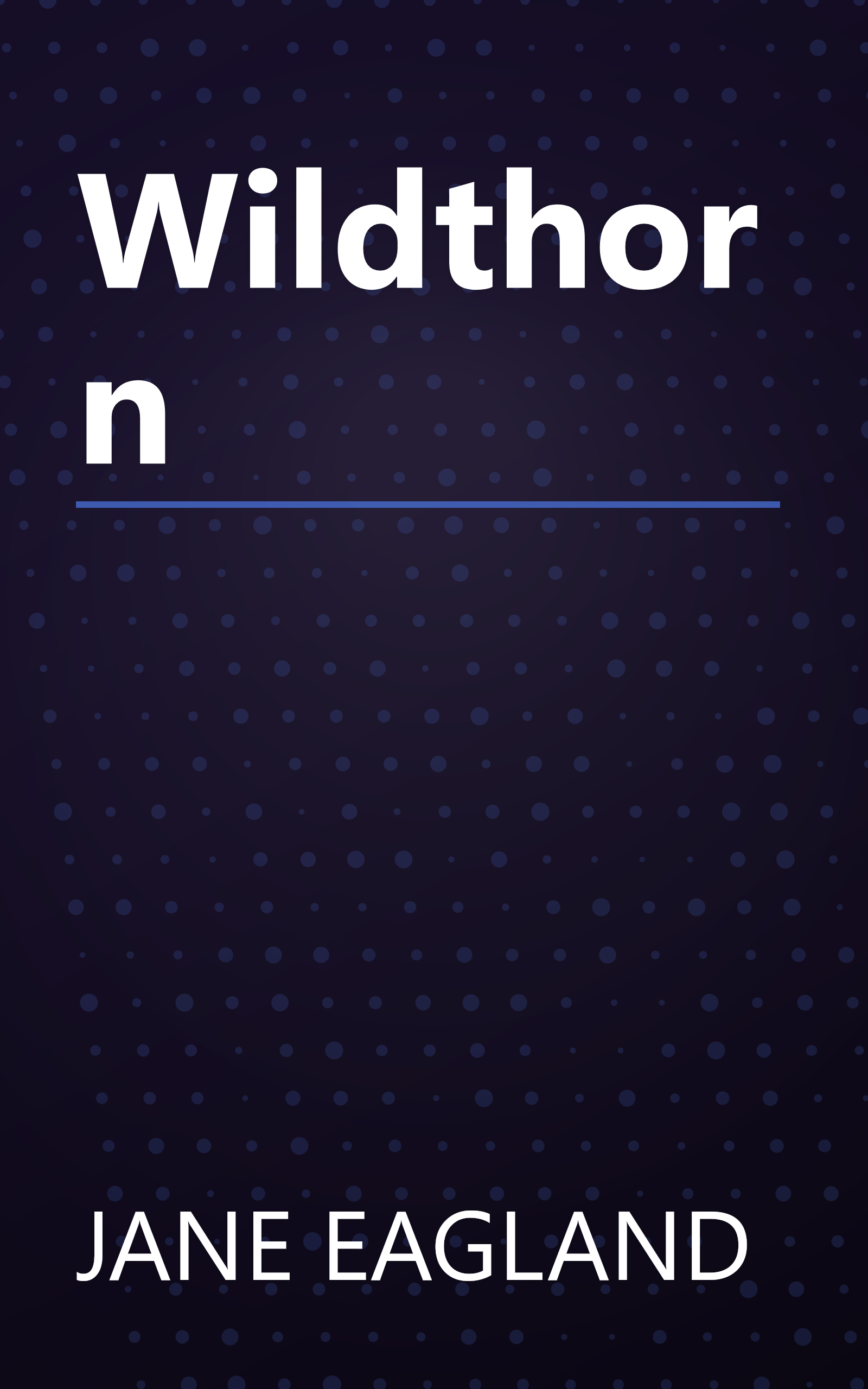 Wildthorn book cover