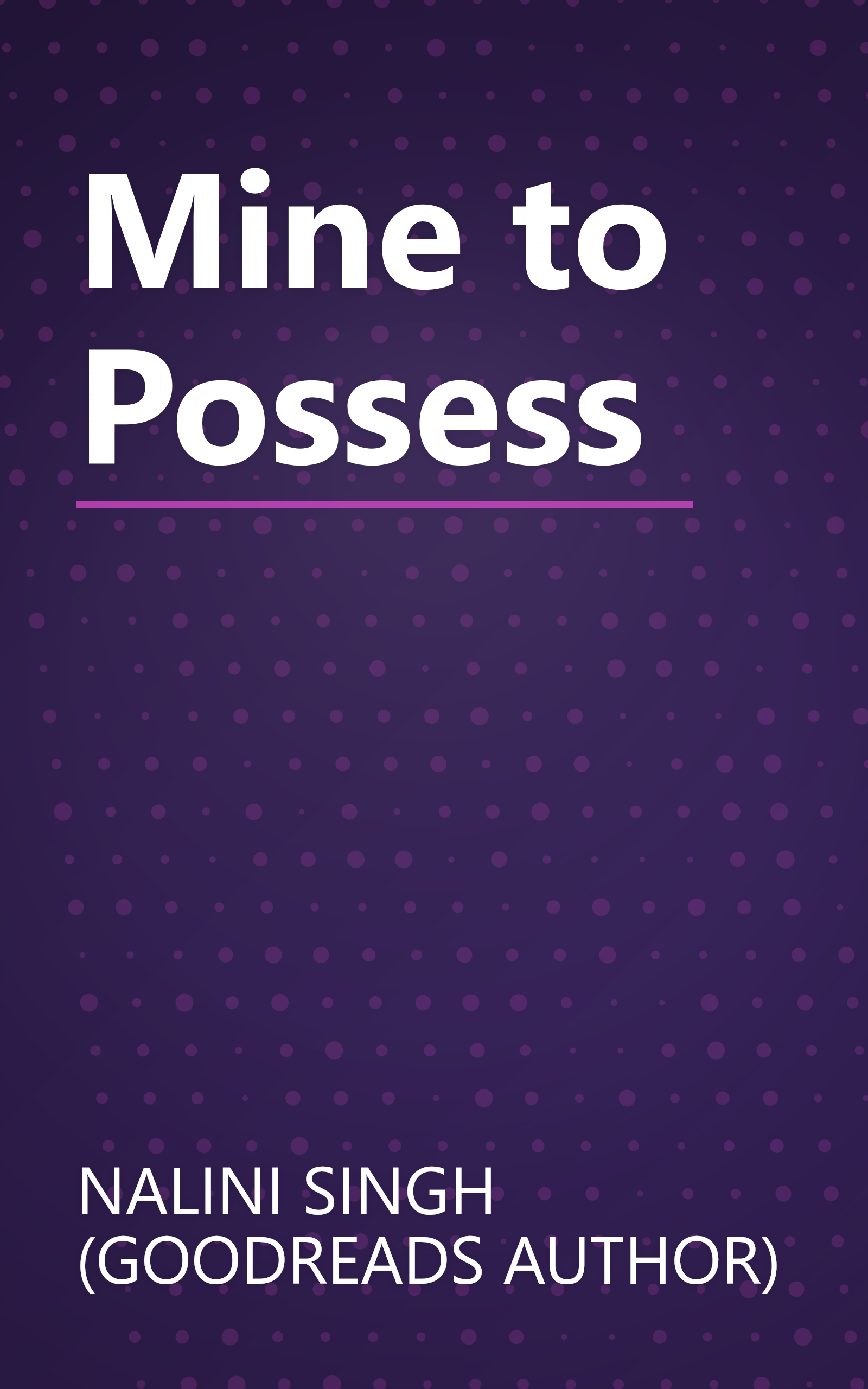 Mine to Possess book cover