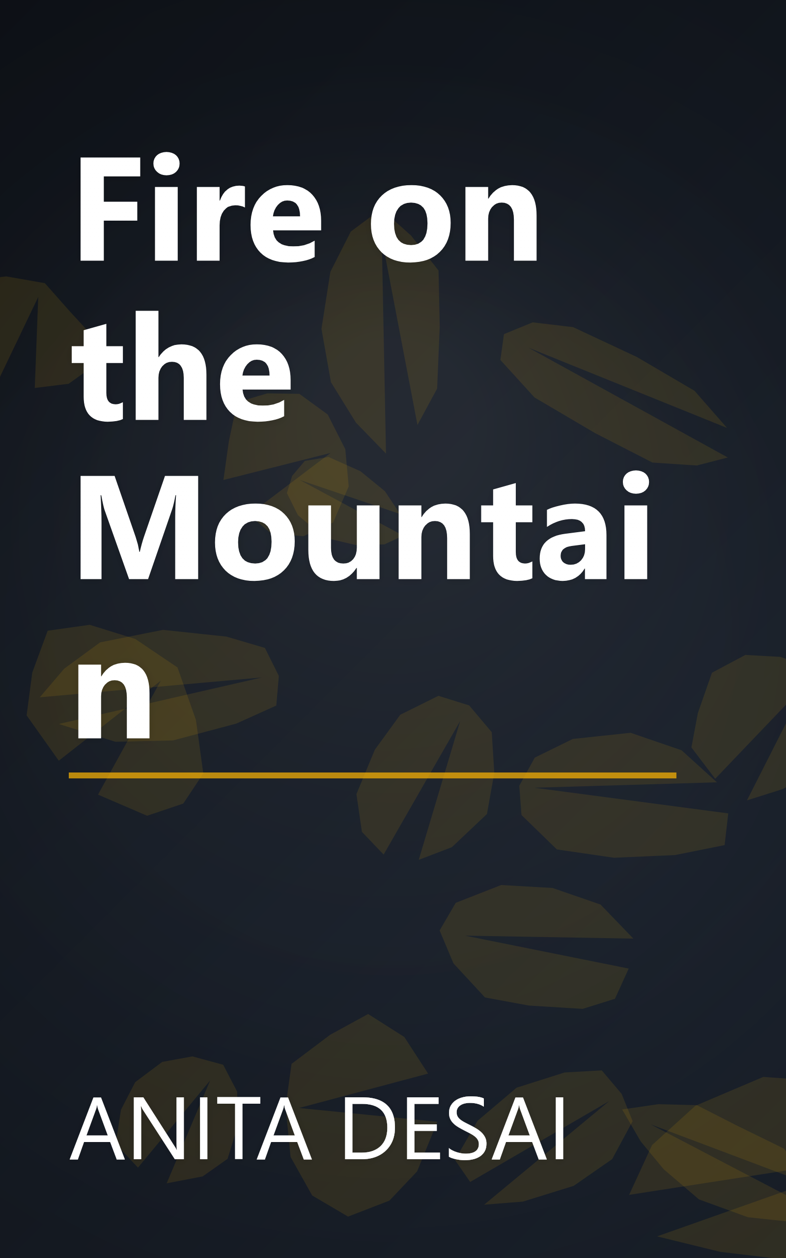 Fire on the Mountain book cover