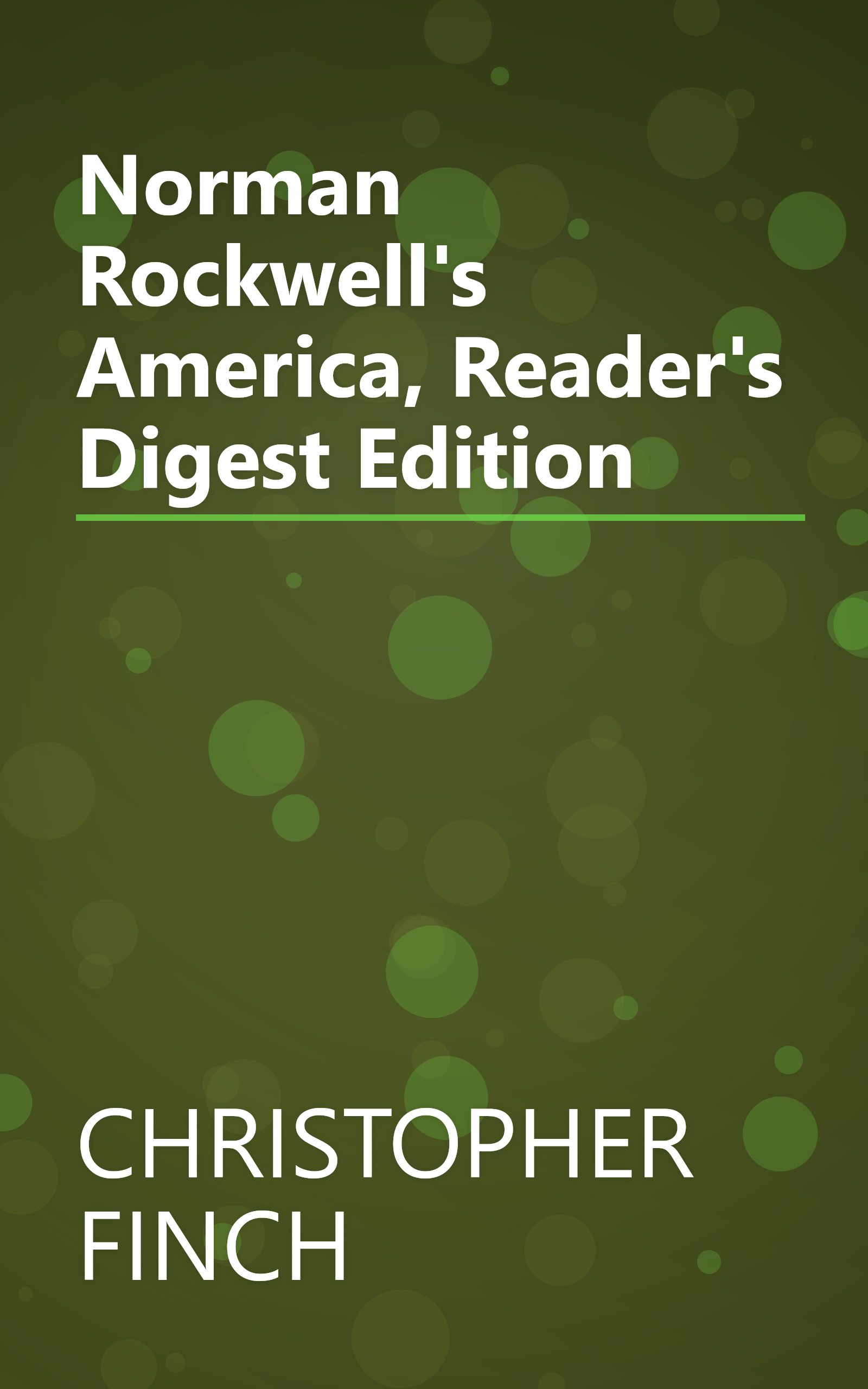 Norman Rockwell's America, Reader's Digest Edition book cover