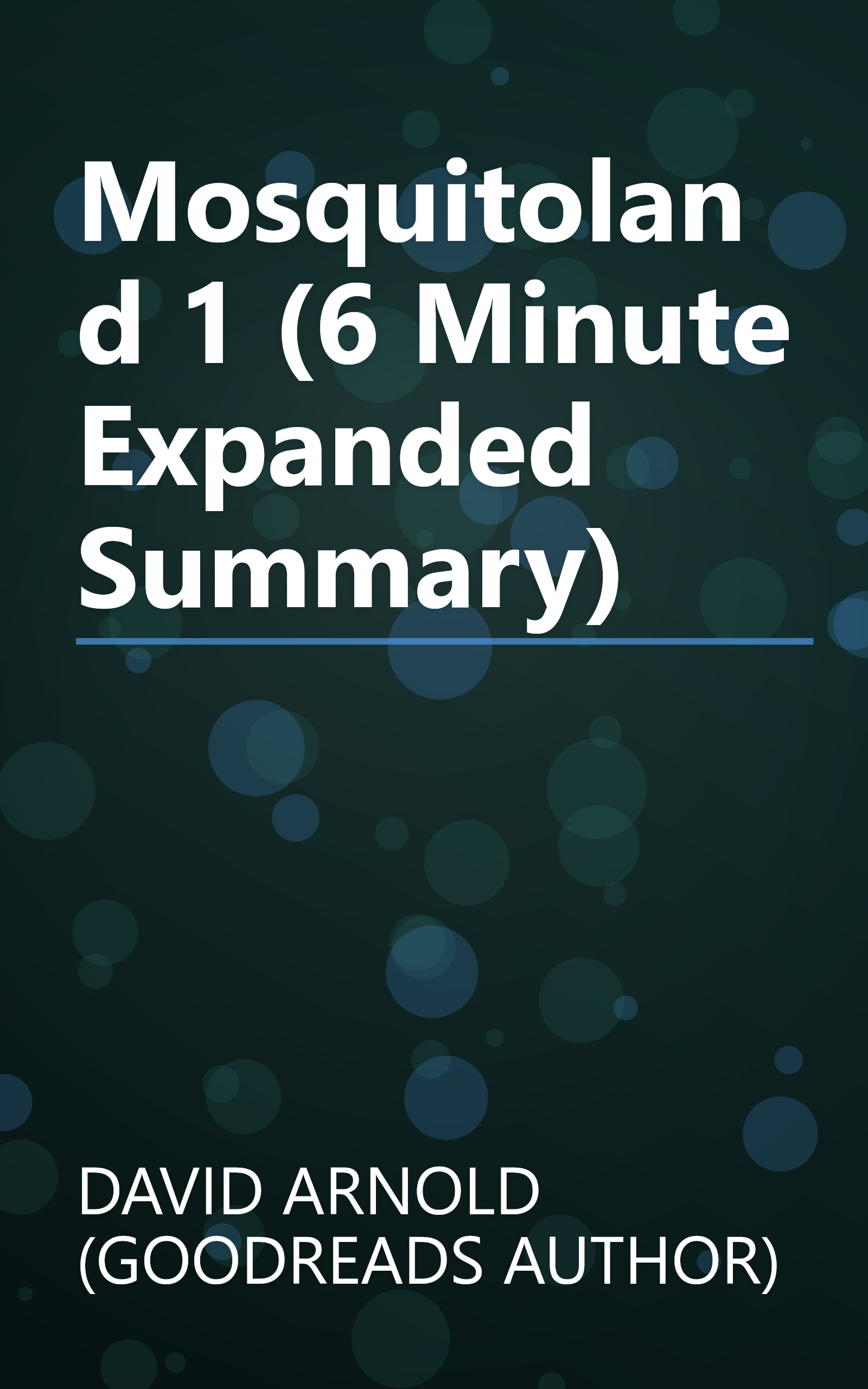 Mosquitoland 1 (6 Minute   Expanded Summary) book cover