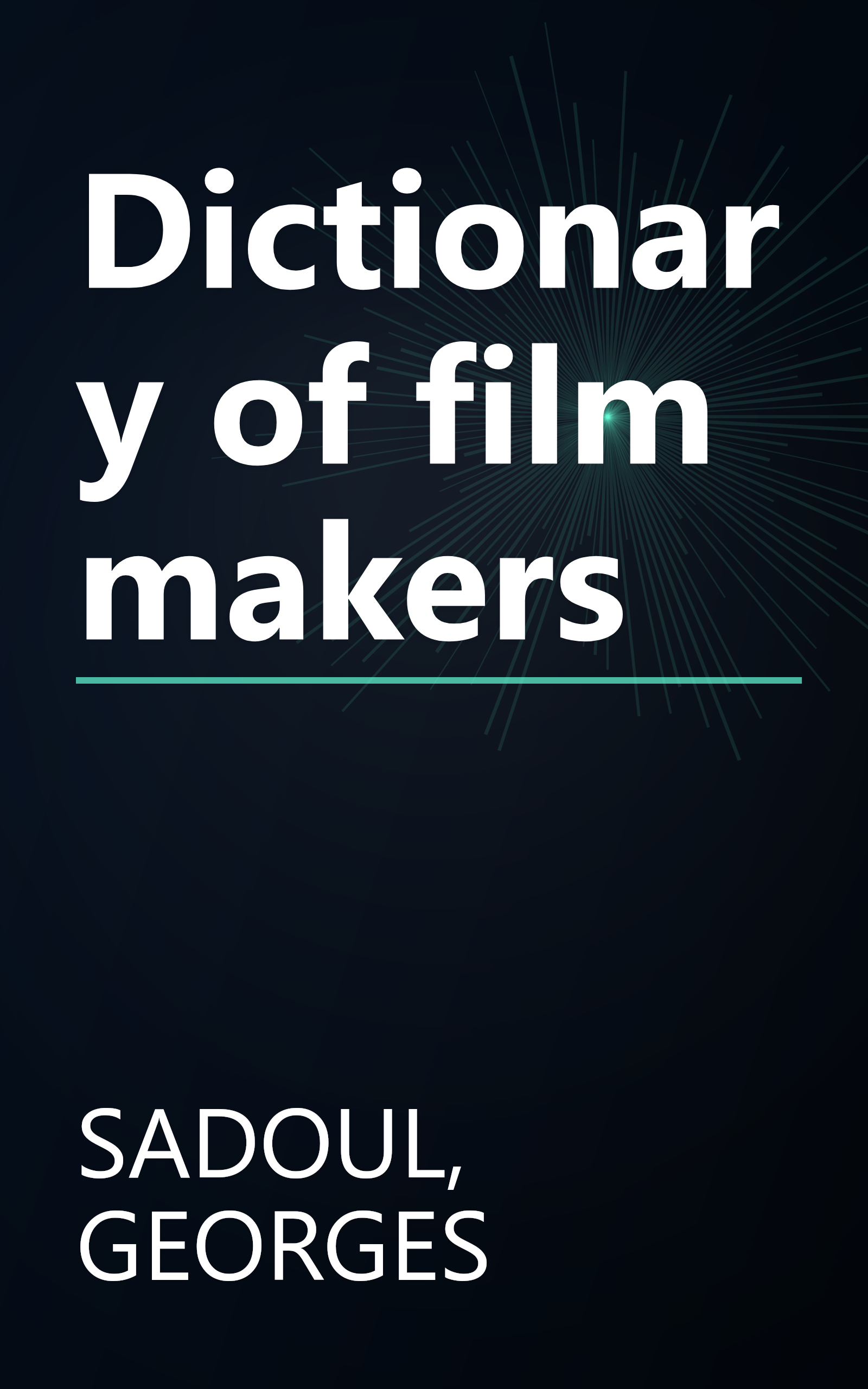 Dictionary of film makers book cover