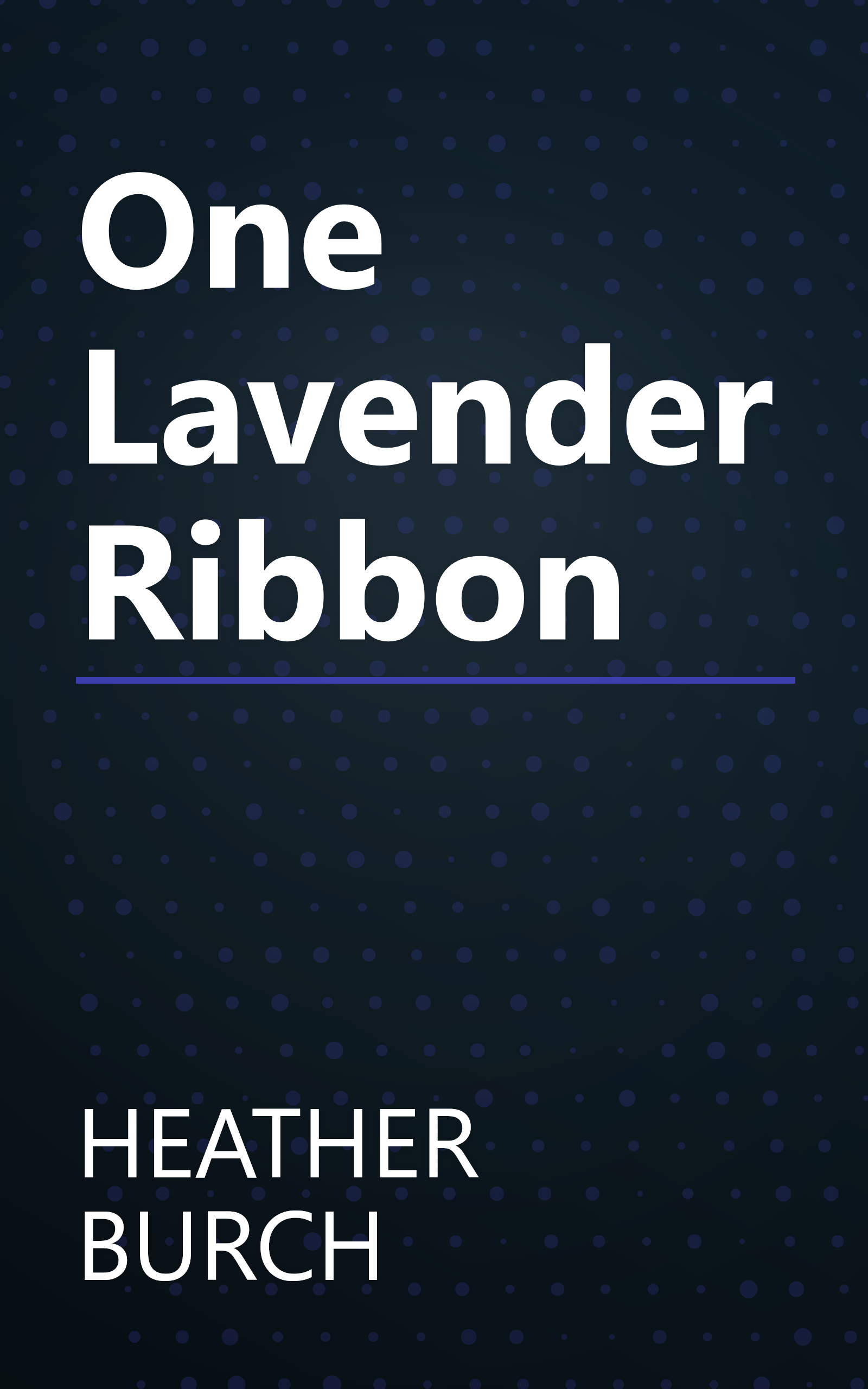 One Lavender Ribbon book cover