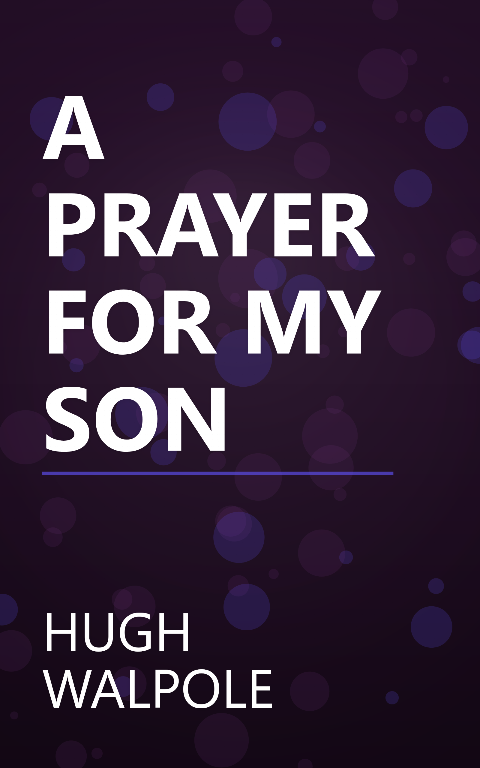 A PRAYER FOR MY SON book cover