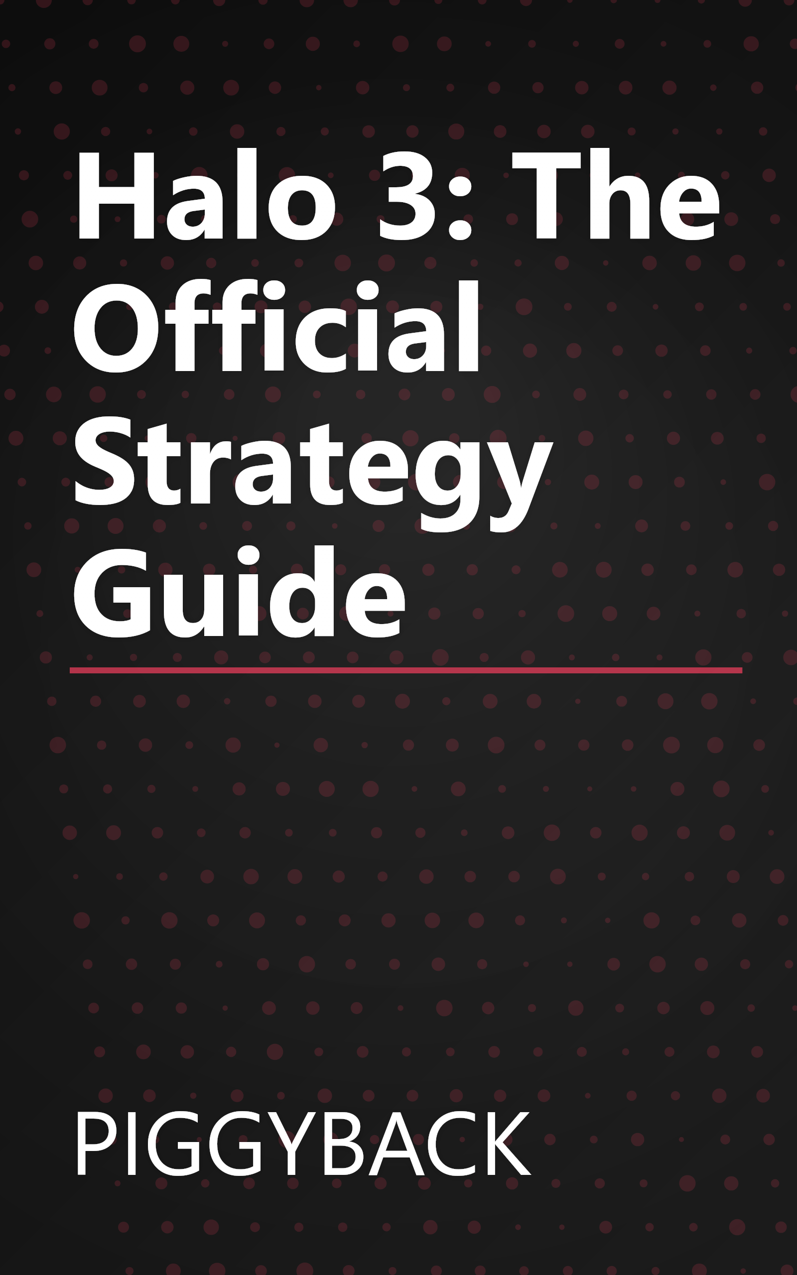 Halo 3: The Official Strategy Guide book cover