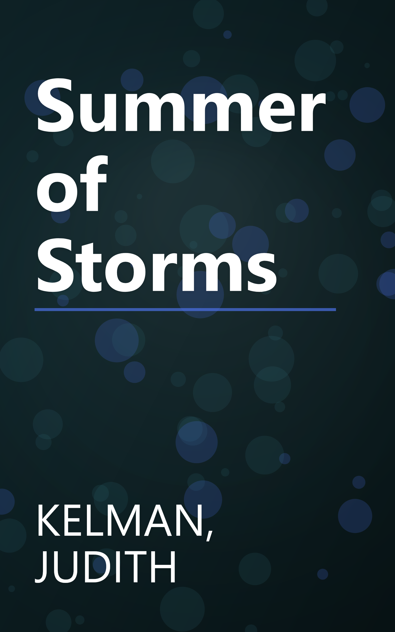 Summer of Storms book cover