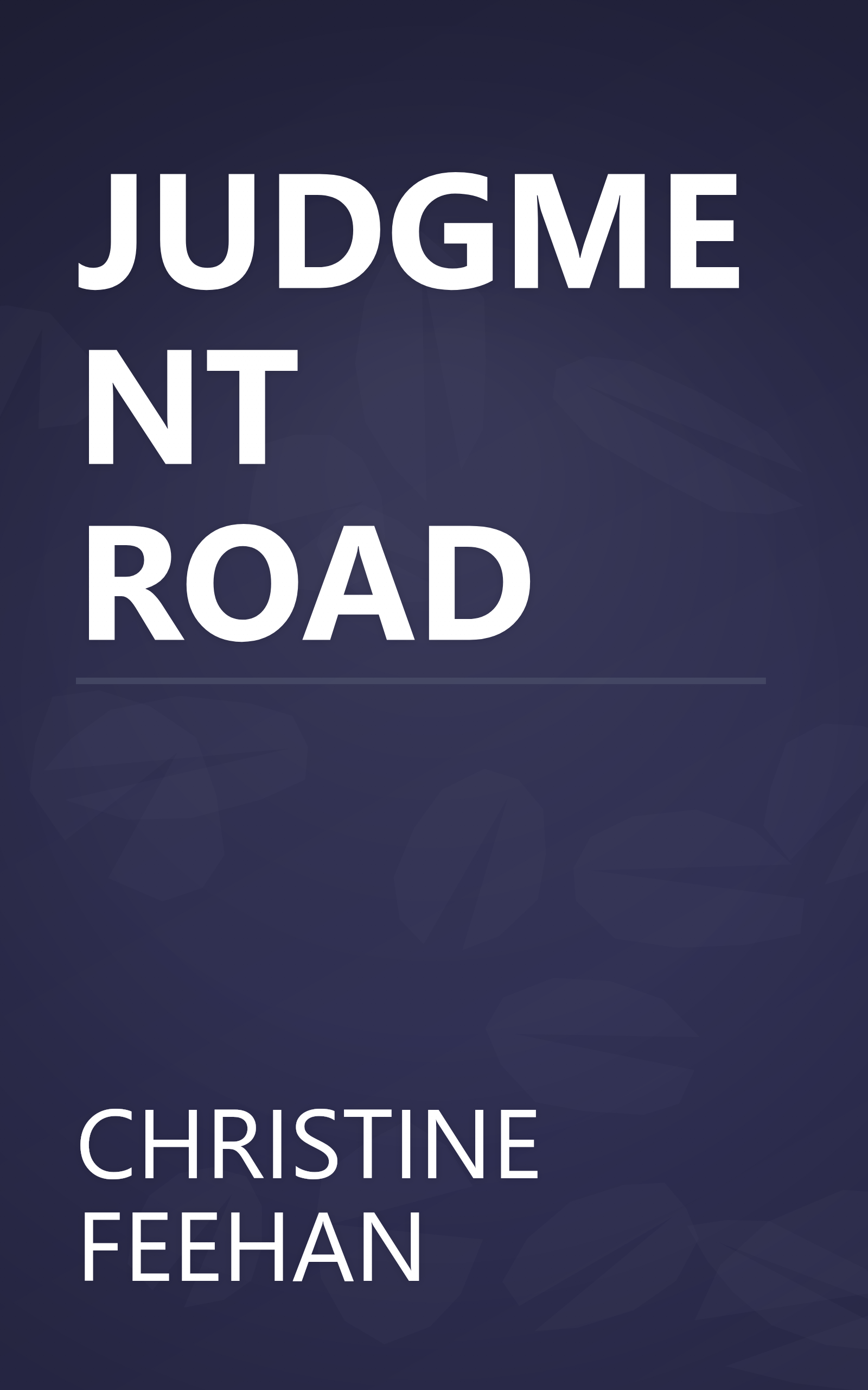 JUDGMENT ROAD book cover