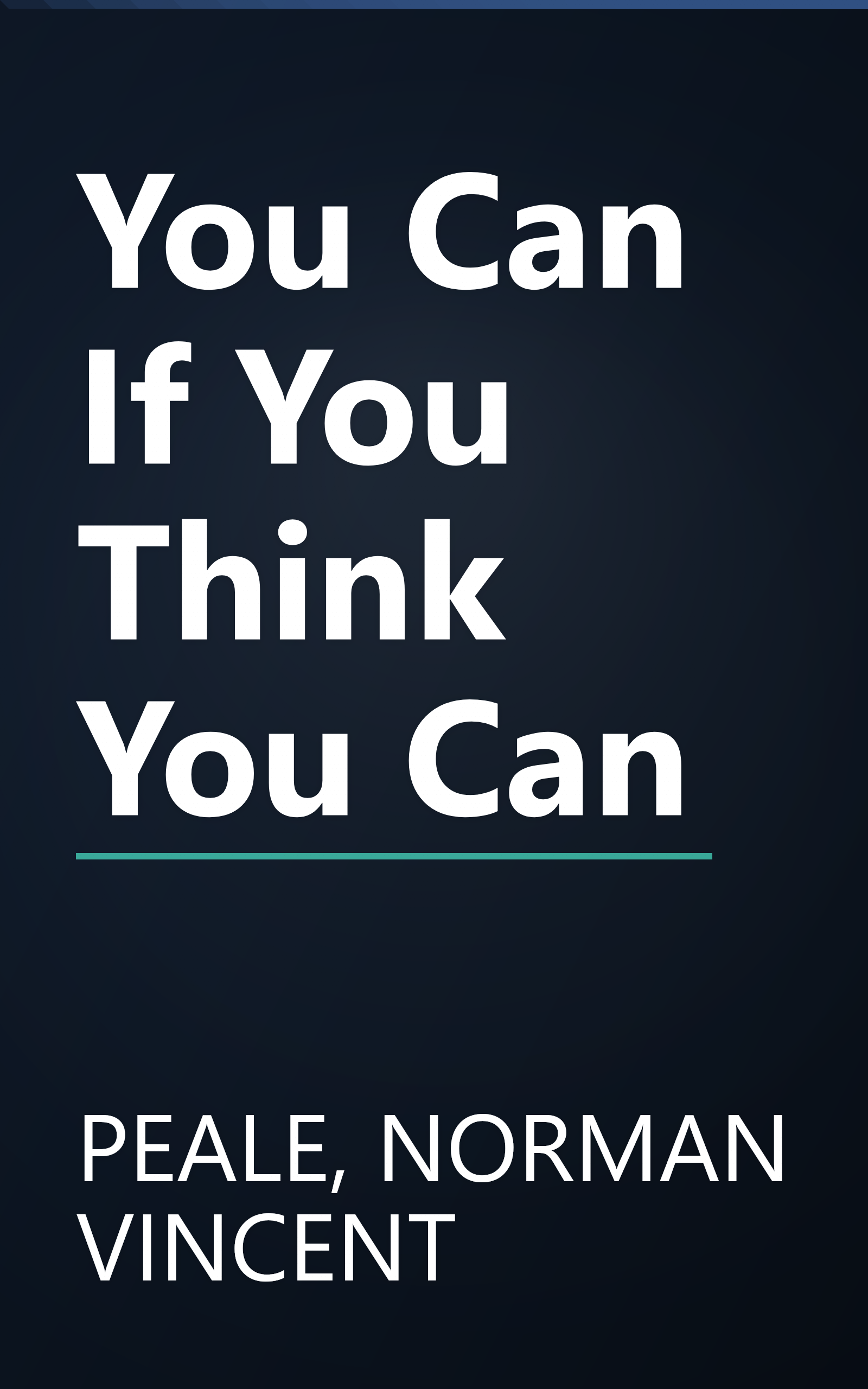 You Can If You Think You Can book cover