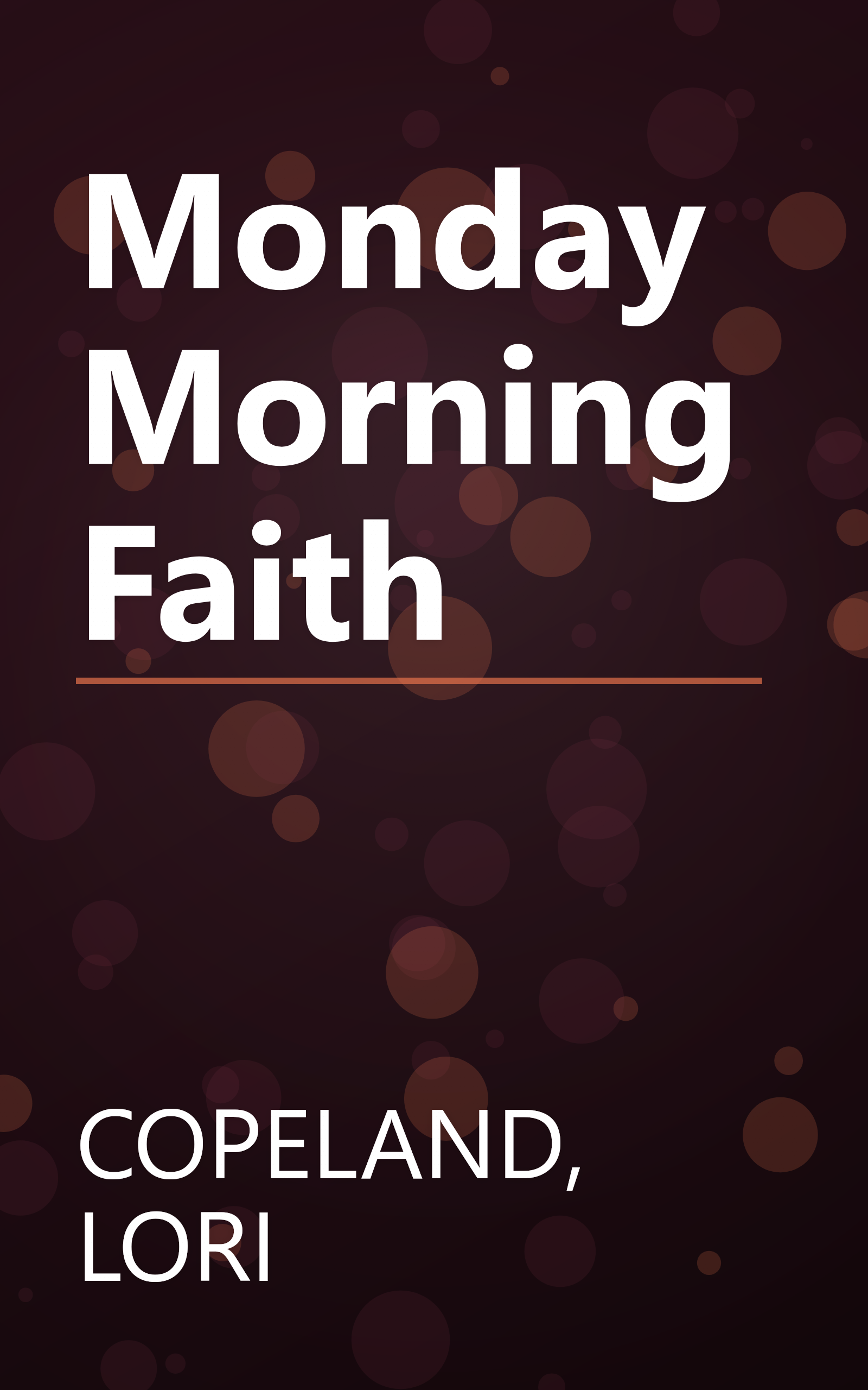 Monday Morning Faith book cover
