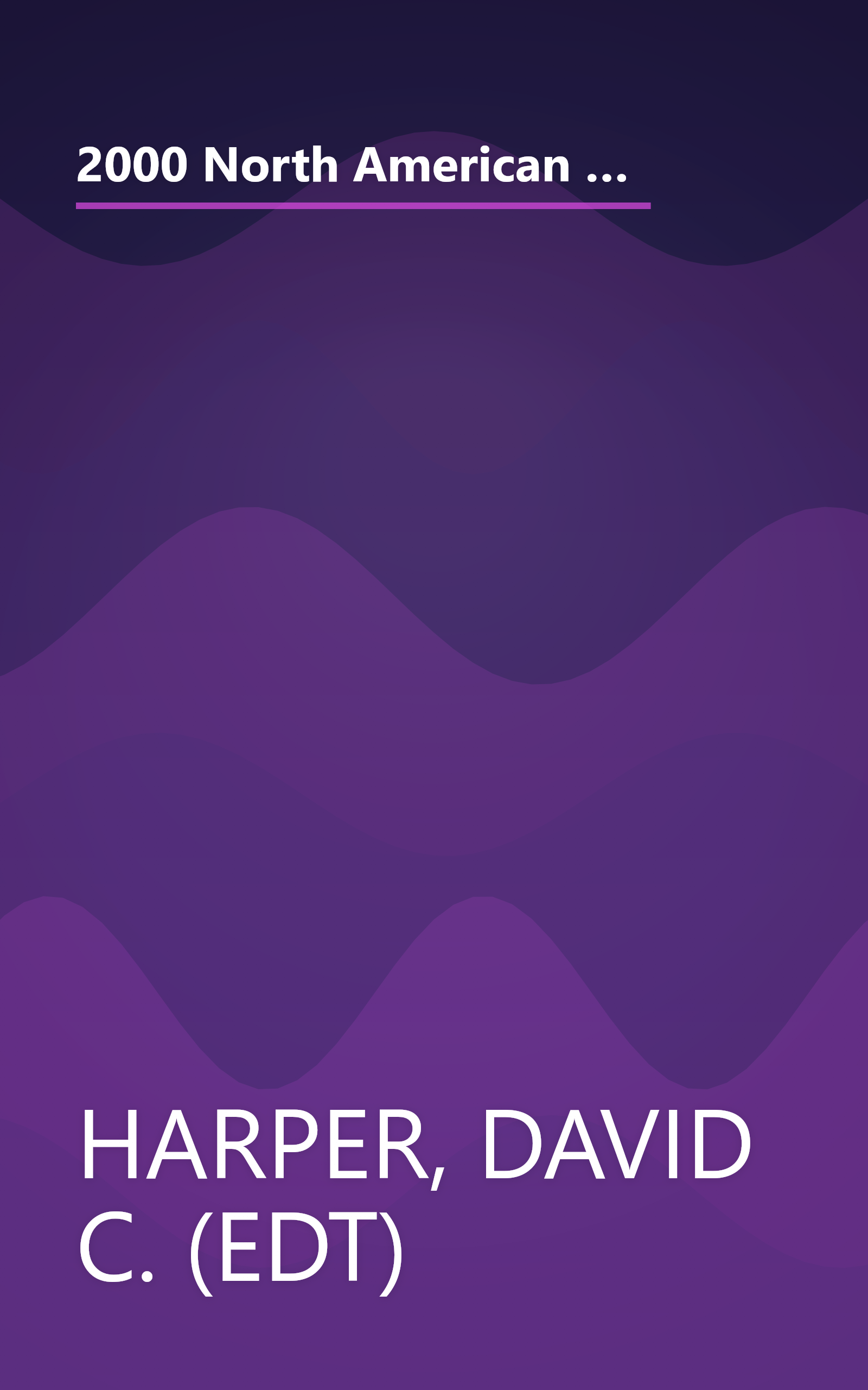 2000 North American Coins & Prices: A Guide to U.S., Canadian and Mexican Coins (North American Coins and Prices, 2000) book cover